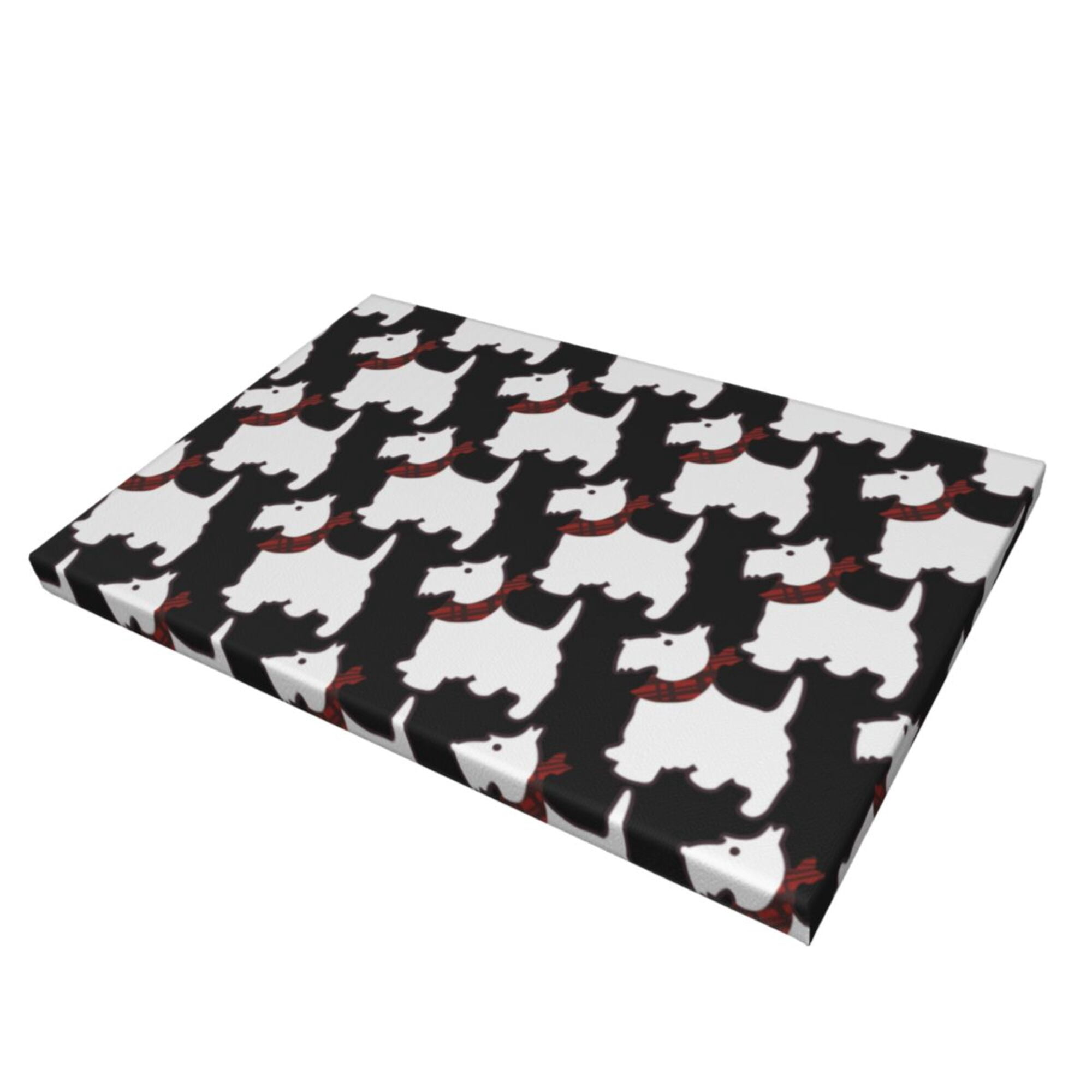 Decor Cute Scottie Dog Wall Decor Bathroom Canvas Painting Modern ...