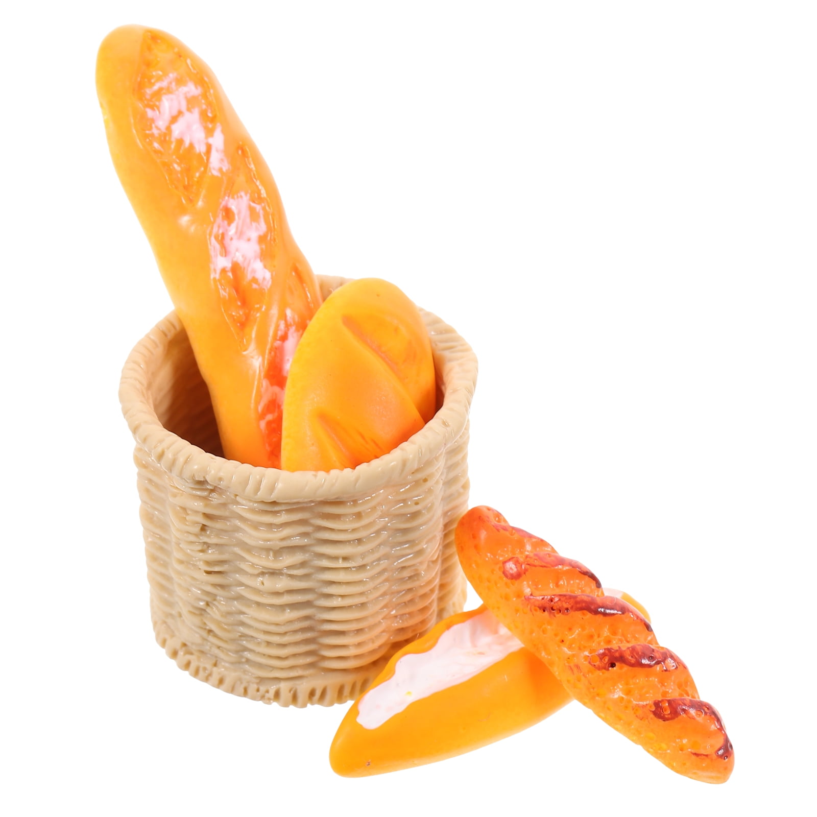 Decor Doll House Bread Prop Miniature Food and Play Model Decorations ...