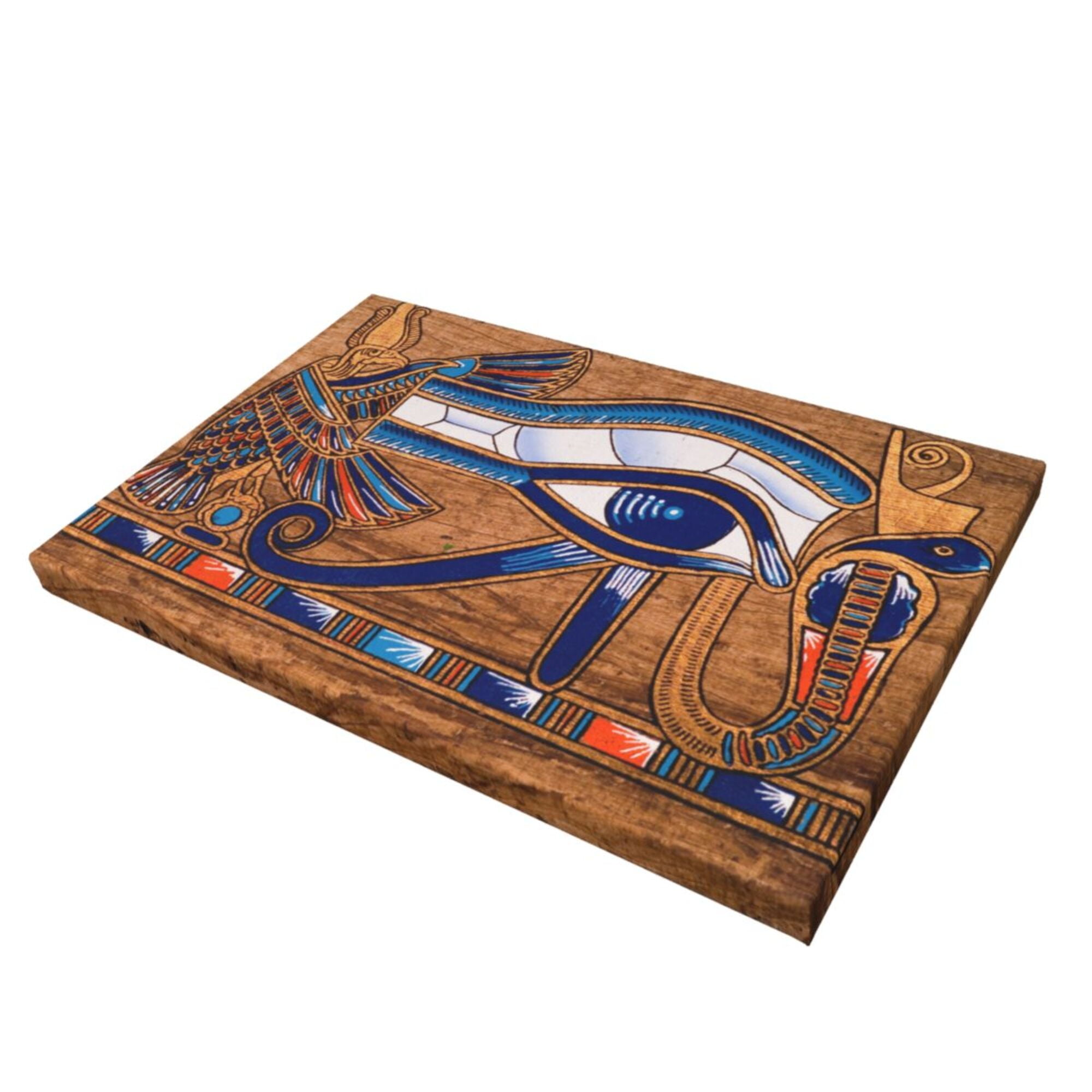 Decor Egyptian Papyrus Depicting The Horus Eye Wall Decor Bathroom ...