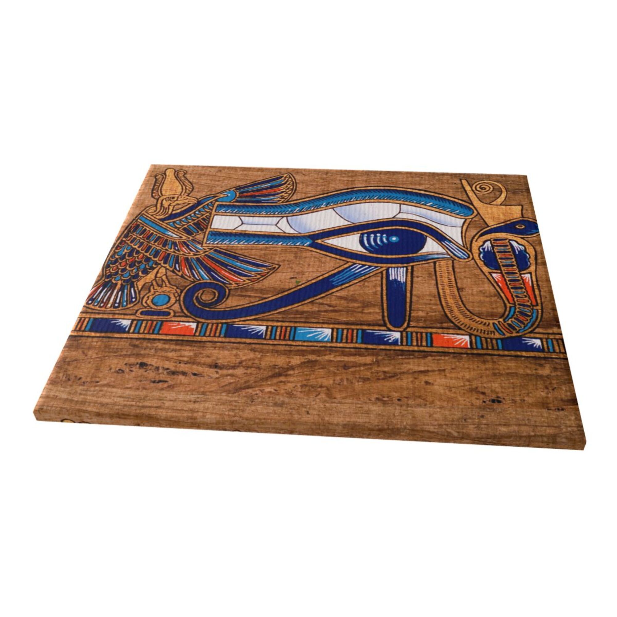 Decor Egyptian Papyrus Depicting The Horus Eye Wall Decor Bathroom ...