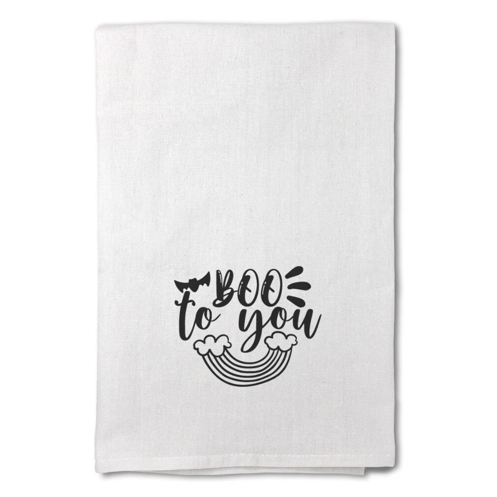 Decor Flour Kitchen Towels Boo To You With Cloud Cleaning Supplies Dish ...