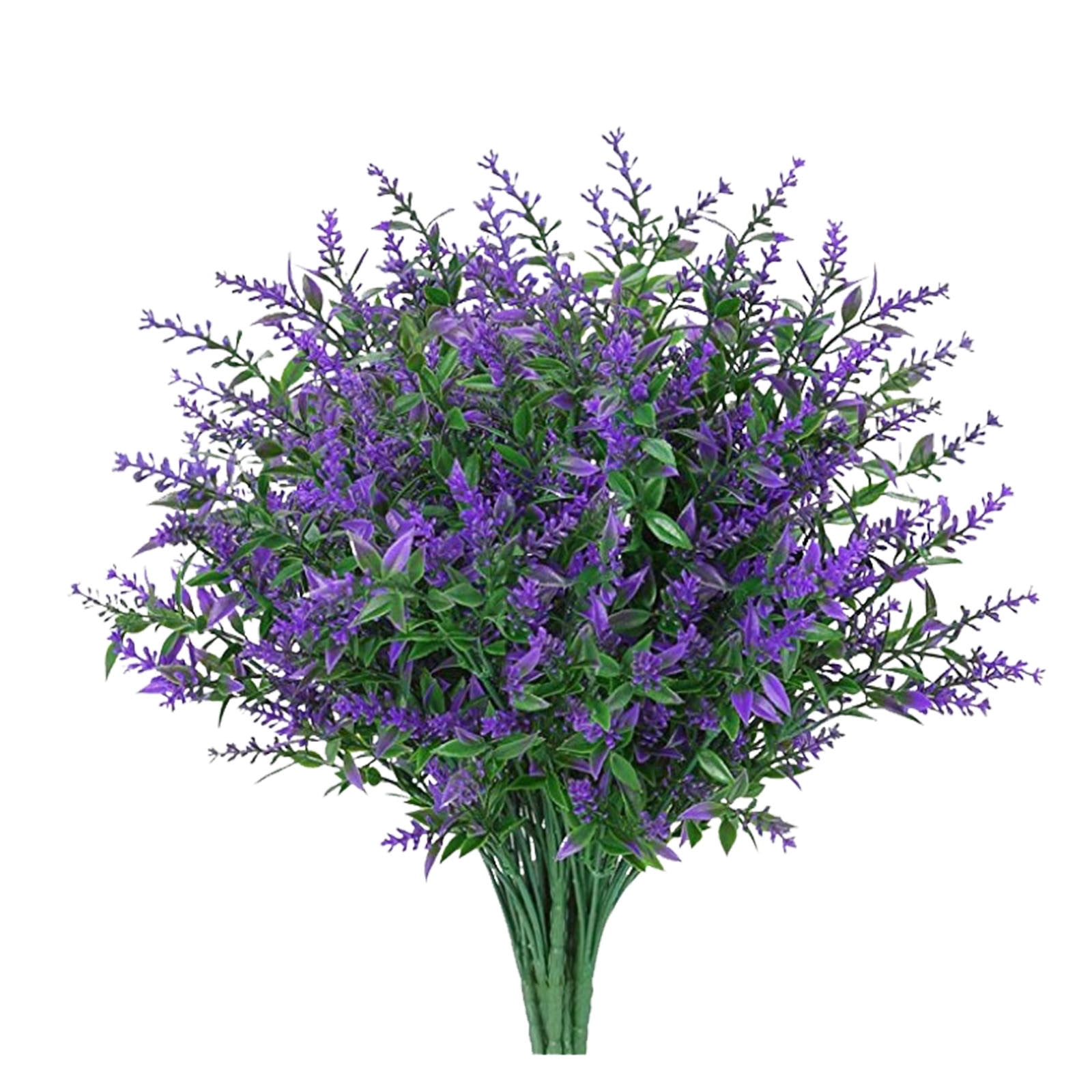 Decor For Anniversary, Artificial Lavender Flowers 8 Bundles Fake ...