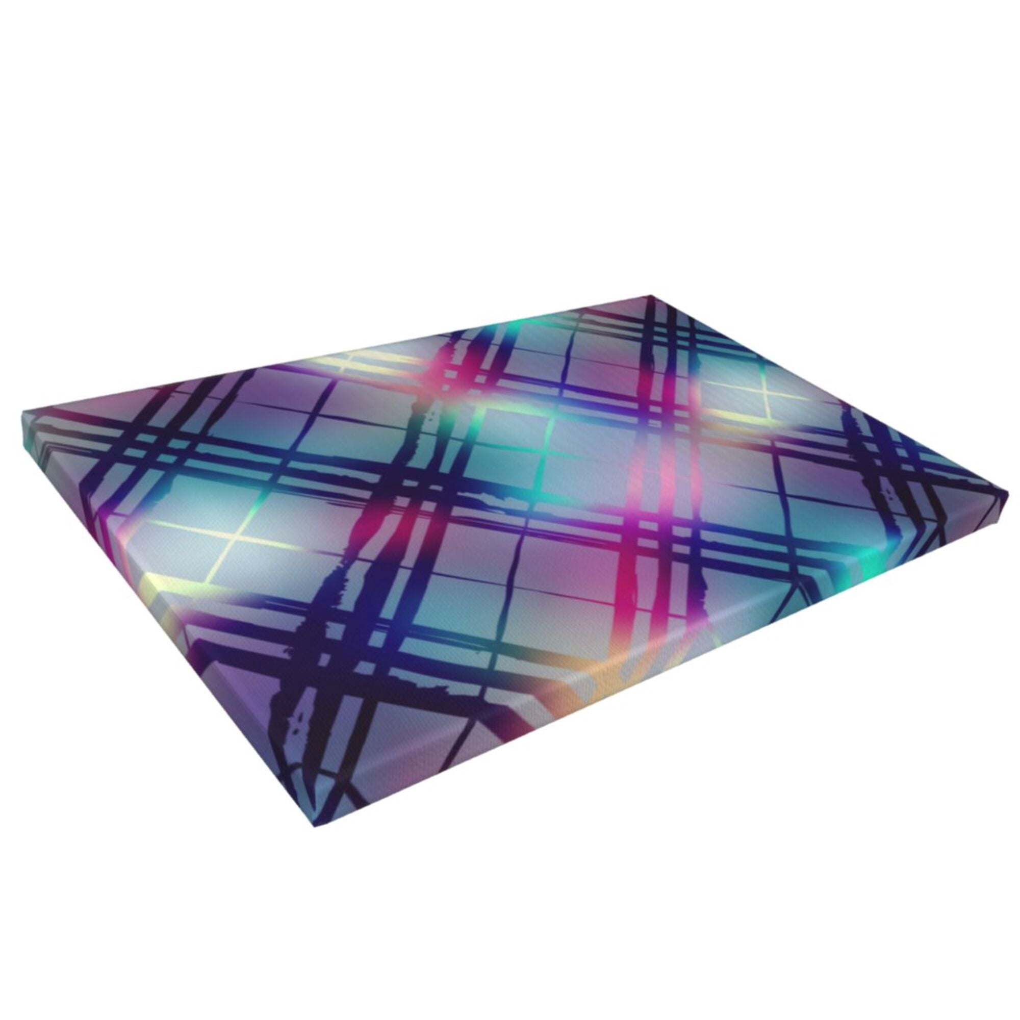Decor Geometric Polygon Background Wall Decor Bathroom Canvas Painting ...