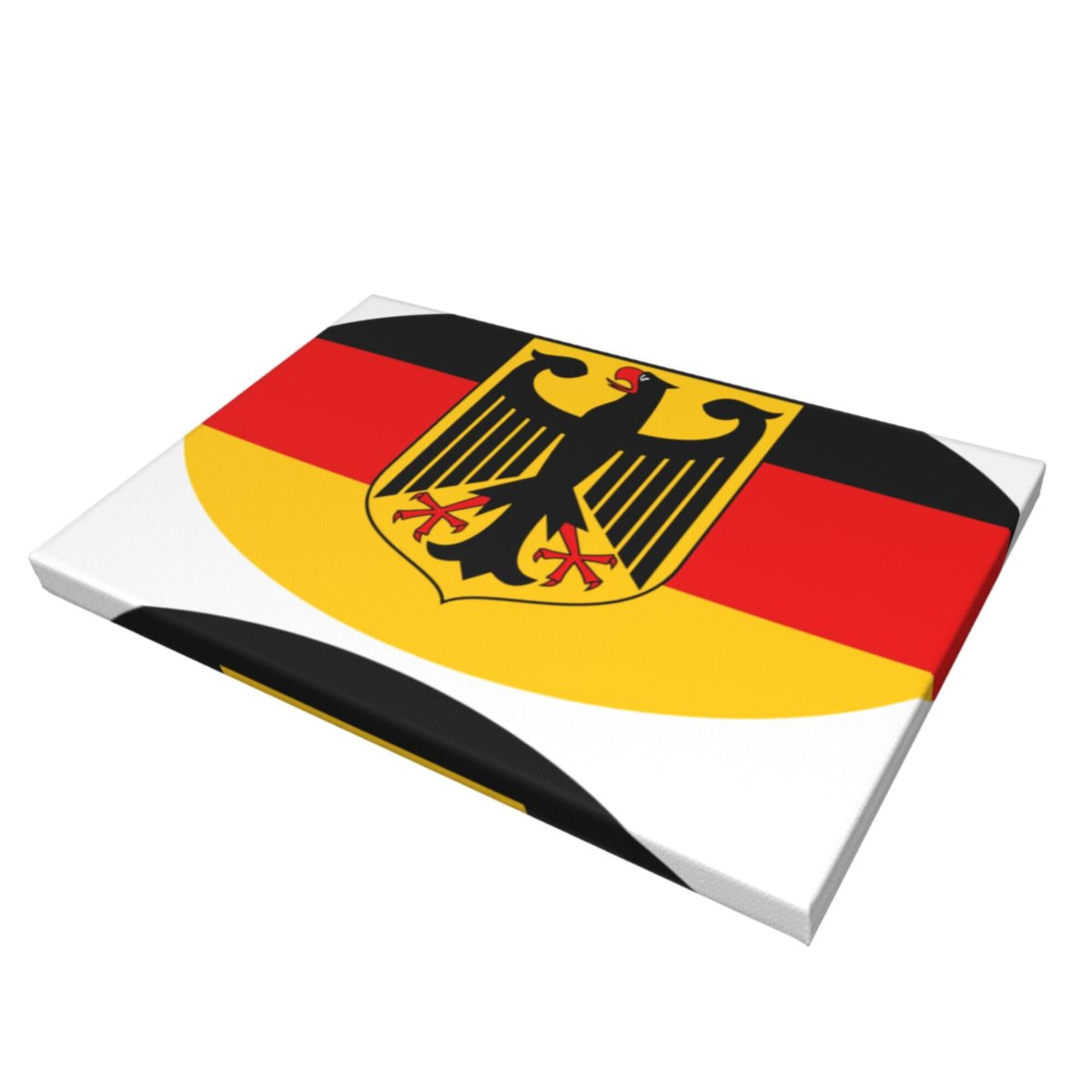 Decor Germany Coat Of Arms German Flag Wall Decor Bathroom Canvas ...