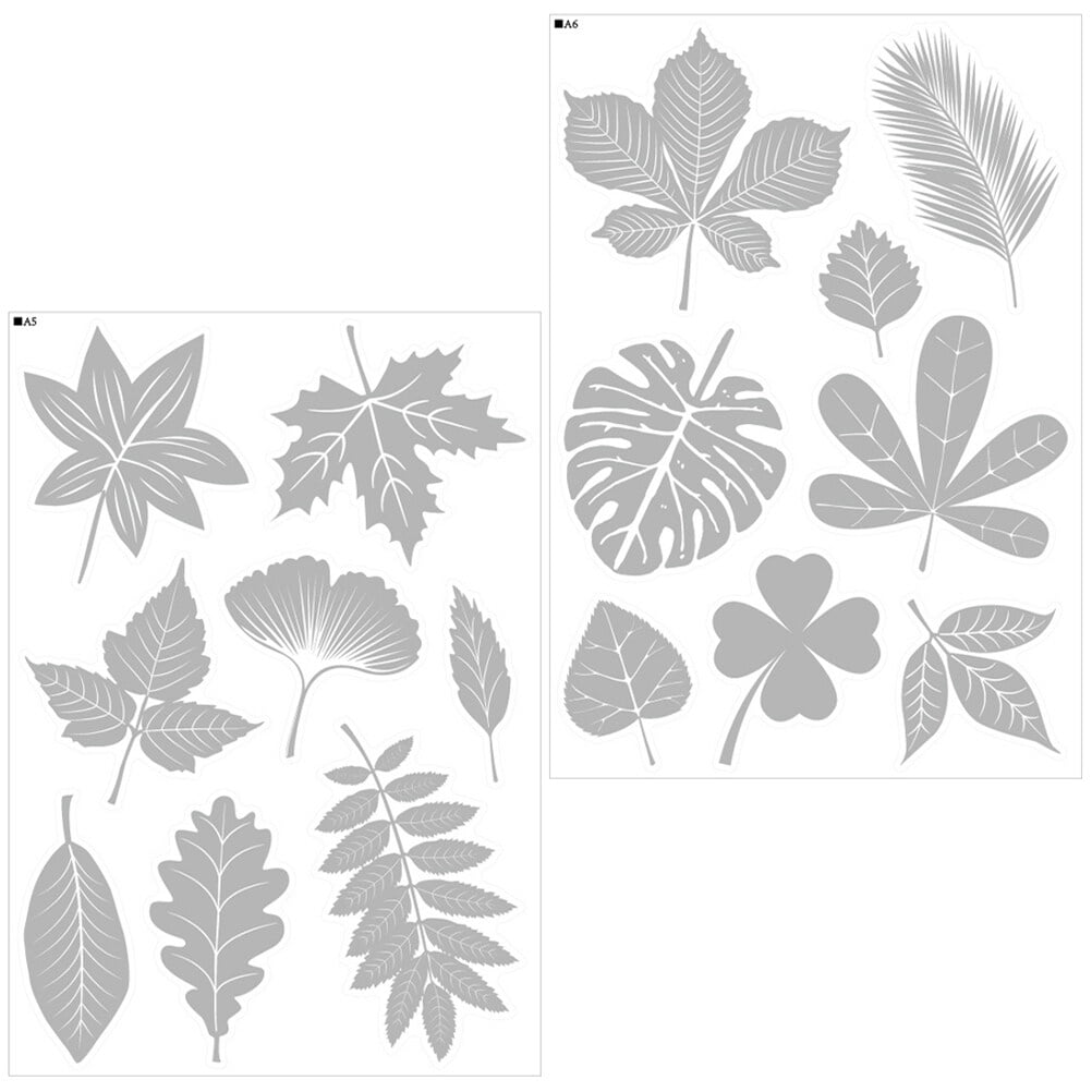Decor Glass Alert Prism Decal Window Leaves Stickers Glass Decal Sticker Glass Electrostatic