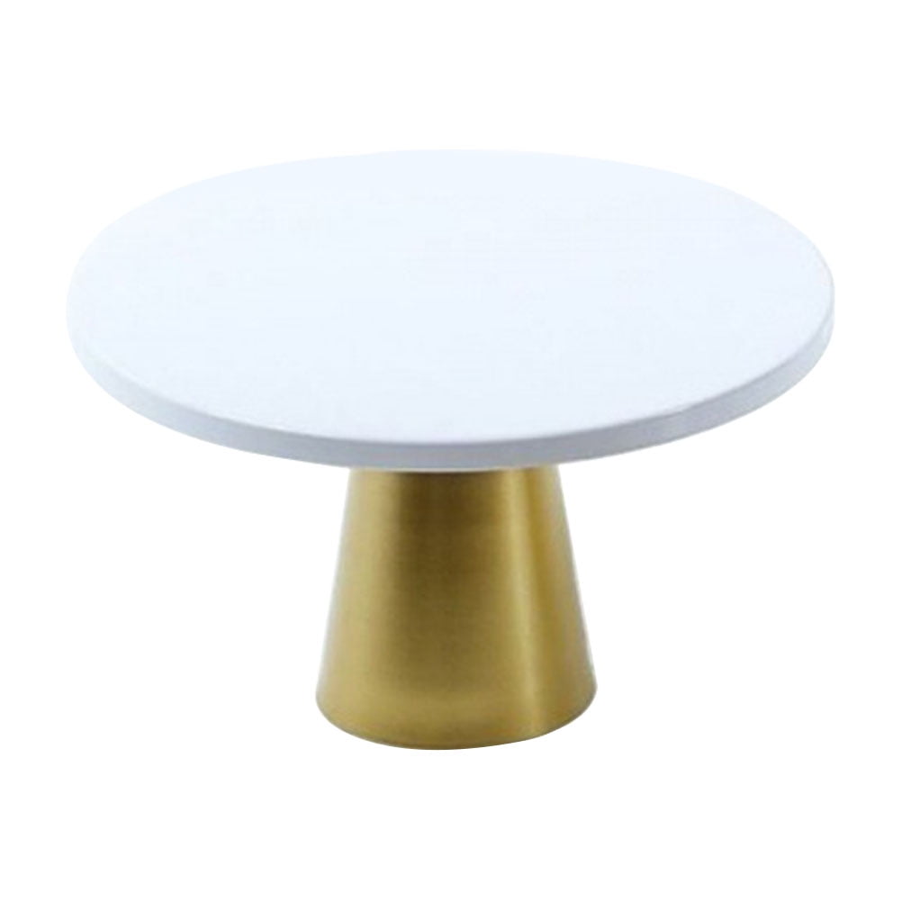 Decor Gold Desktop Cake Holder Supply Stand Snack Dessert Table White ...