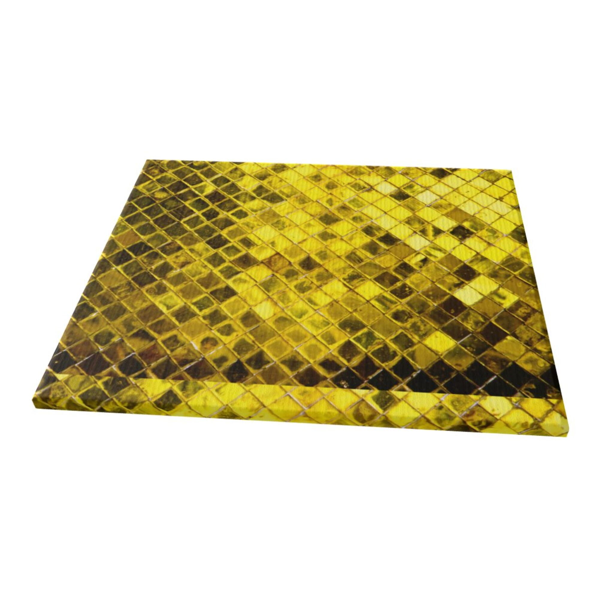 Decor Gold Diamond Texture Pattern Wall Decor Bathroom Canvas Painting ...