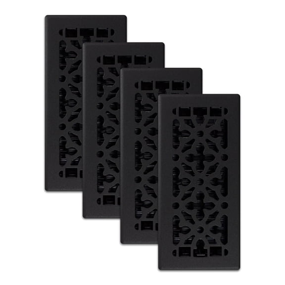Decor Grates 4x10 Victorian Cast Iron Floor Register Vent Cover ...