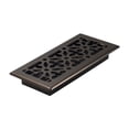 Decor Grates 4x10 Gothic Floor Register Vent Cover, Adjustable Airflow ...
