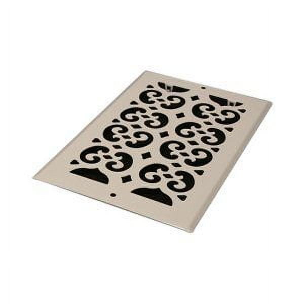 Decor Grates Scroll Steel Painted White Air Return Registers (15-pack ...