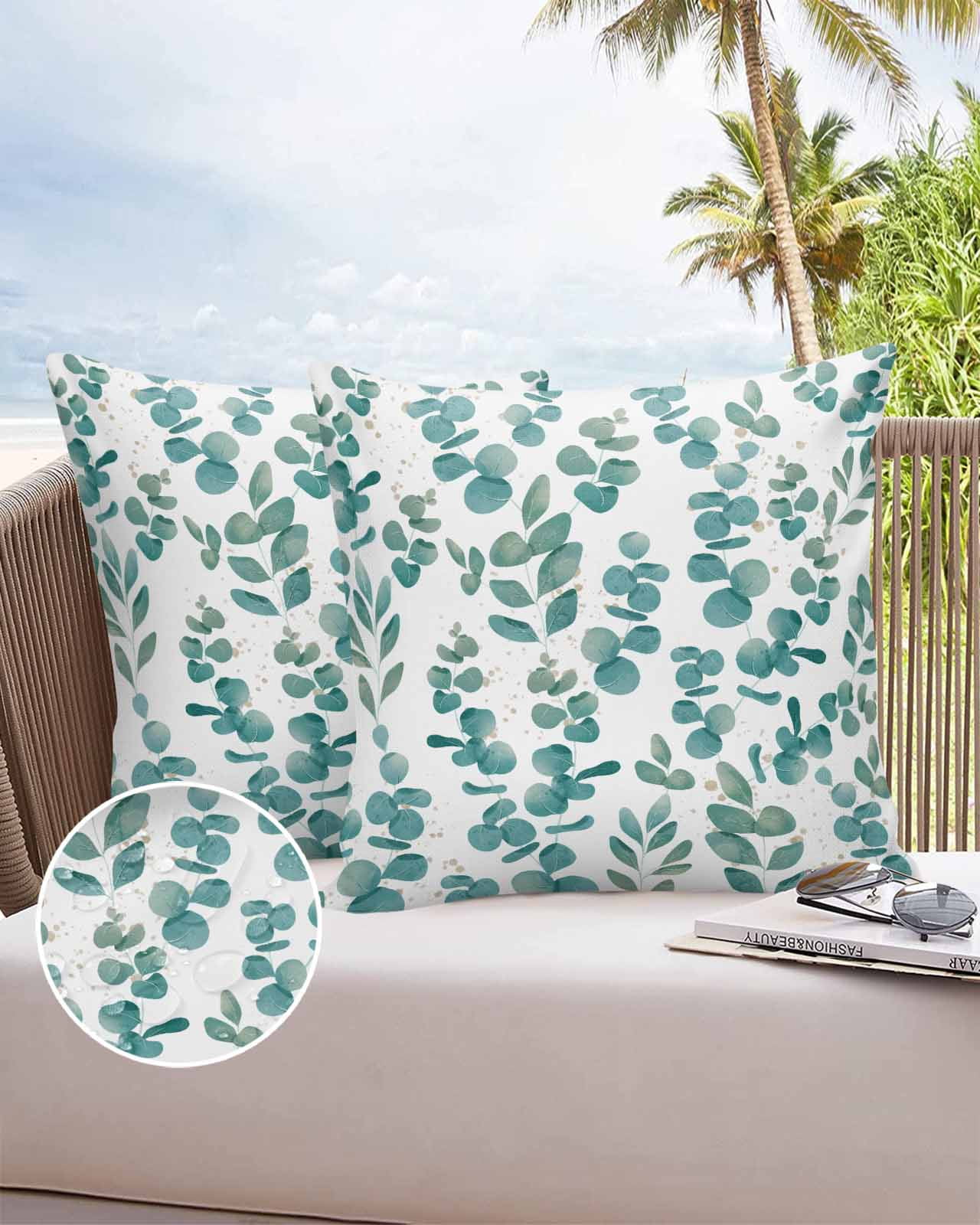 Decor Home Covers Cushion Garden Case Cover Pillow Sofa Waterproof ...