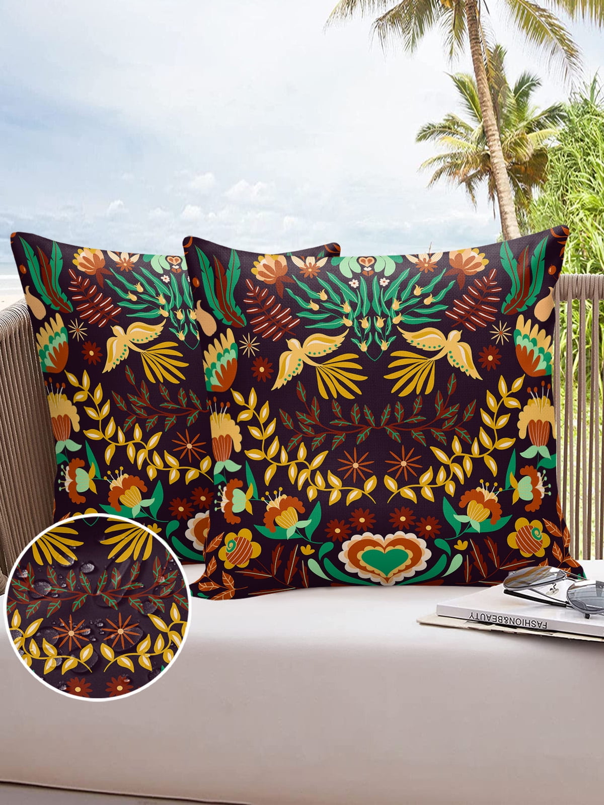 Decor Home Covers Cushion Patio Garden Case Cover Pillow Sofa ...