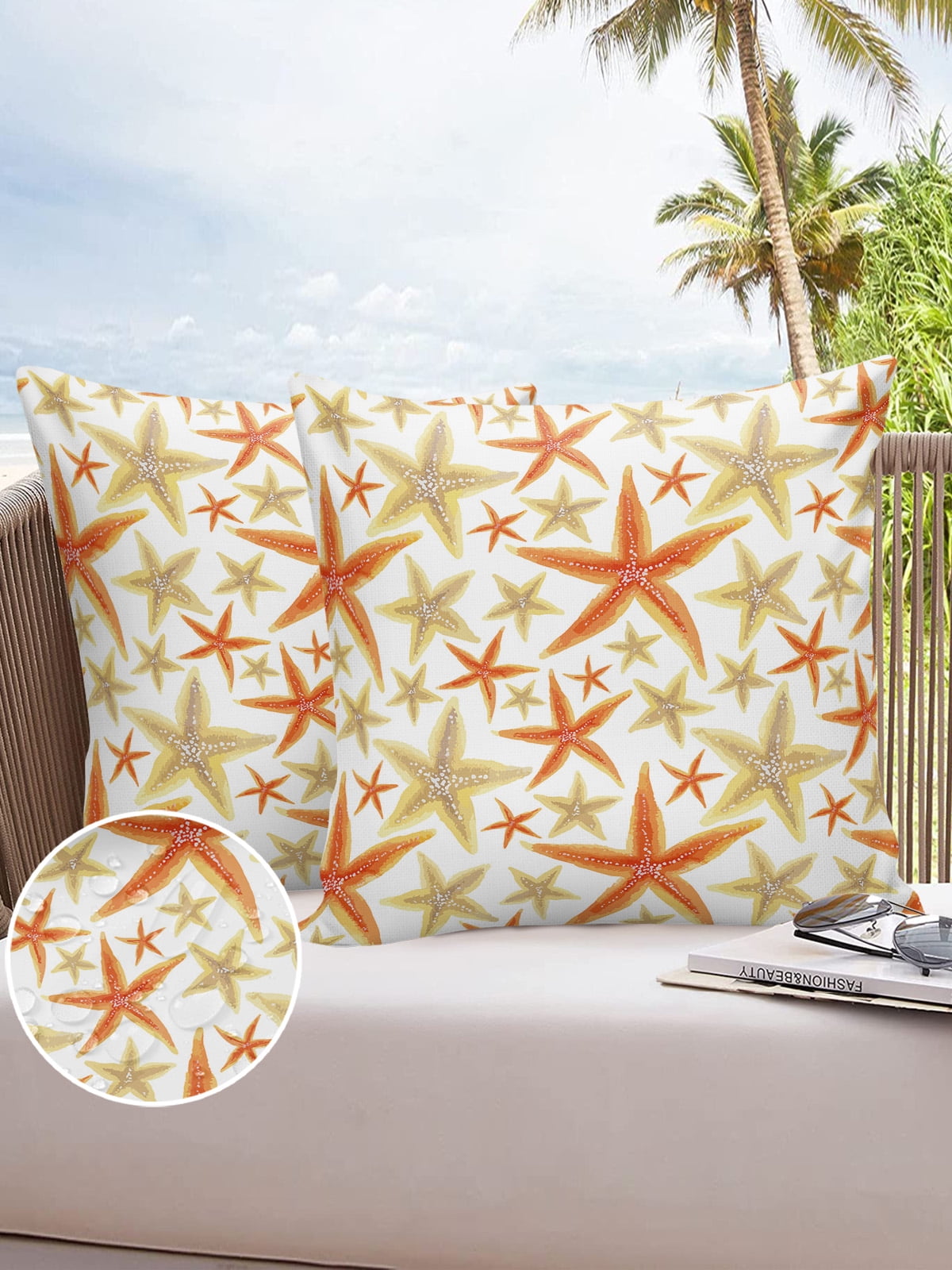 Decor Home Covers Cushion Patio Garden Case Cover Pillow Waterproof ...