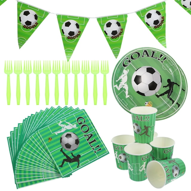 Decor Kids Football Themed Party Supplies Soccer Accessory Table Cloths ...
