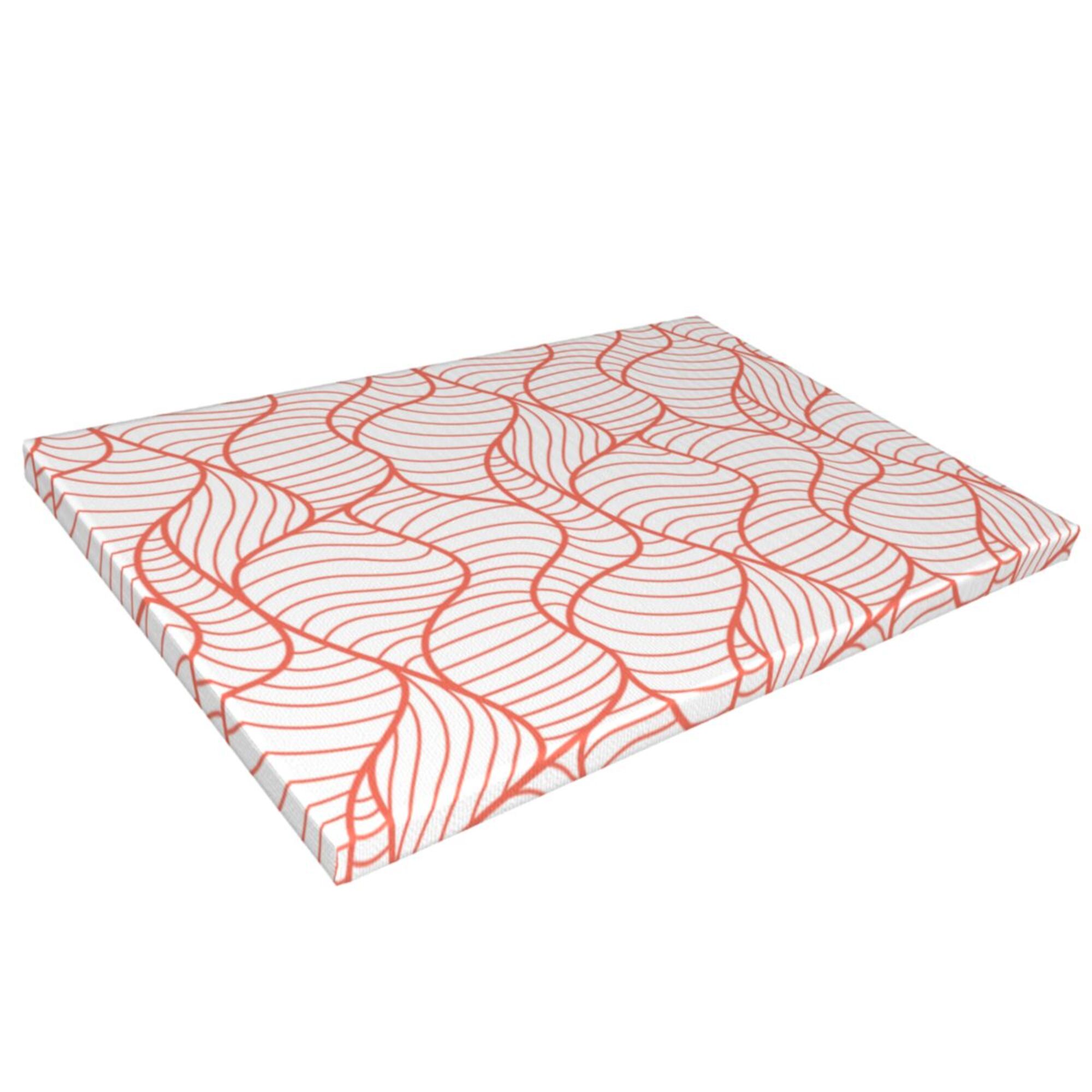 Decor Line Pattern Wall Decor Bathroom Canvas Painting Modern ...