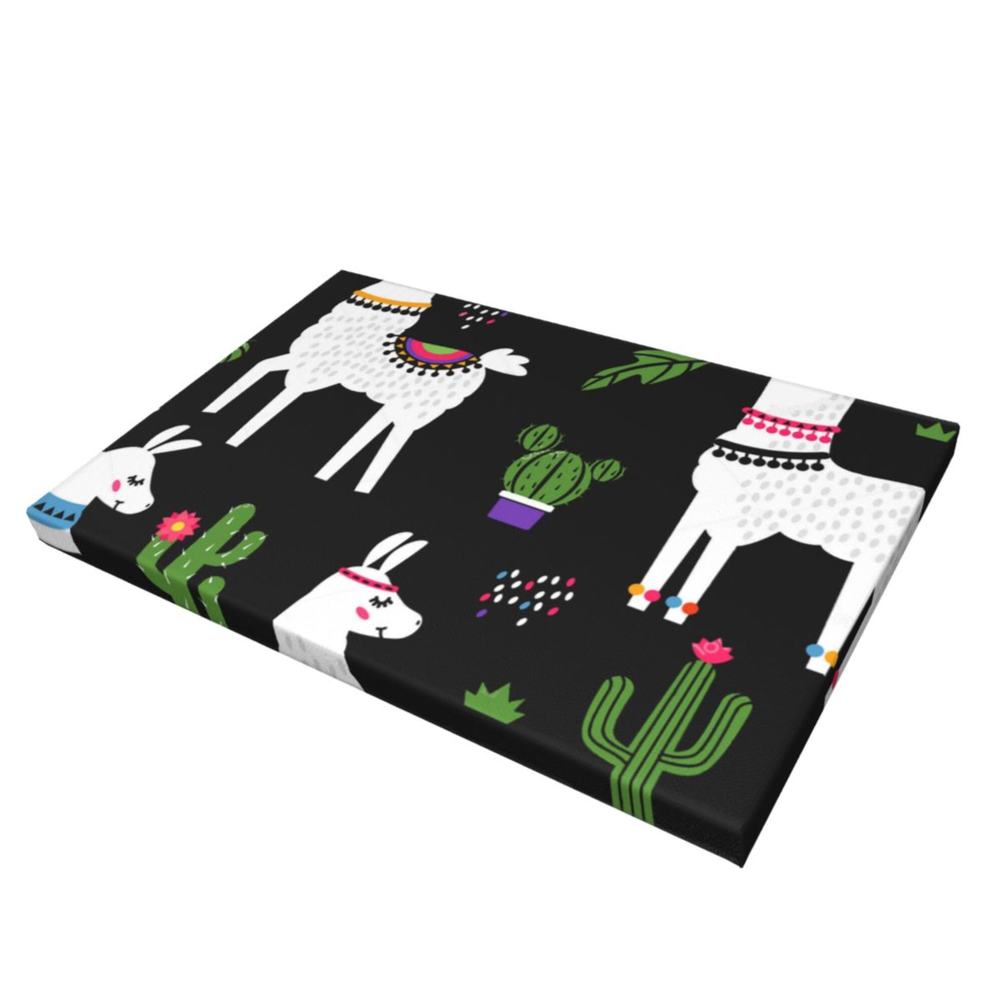 Decor Llama Alpaca Wall Decor Bathroom Canvas Painting Modern ...