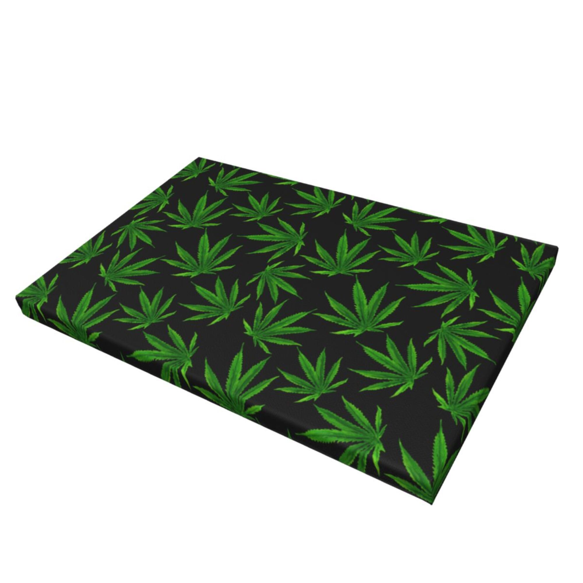 Decor Marijuana Leaf Wall Decor Bathroom Canvas Painting Modern ...