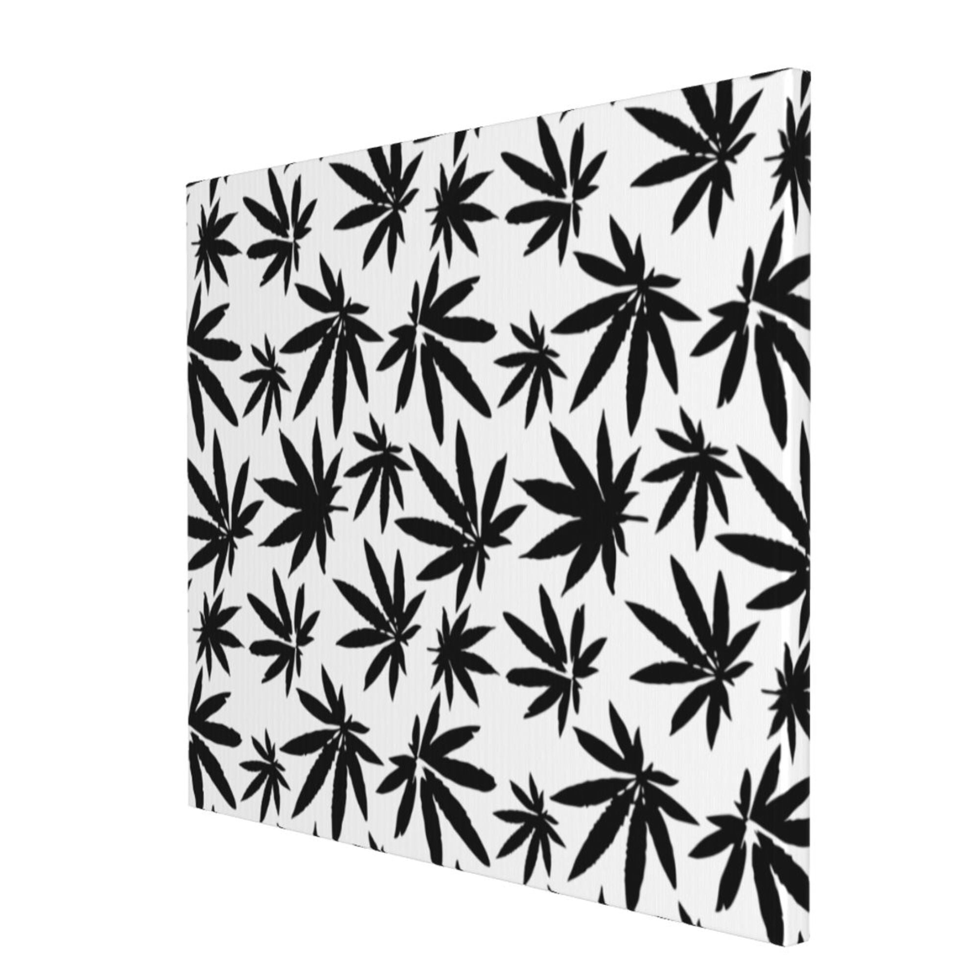 Decor Marijuana Leaf Wall Decor Bathroom Canvas Painting Modern ...