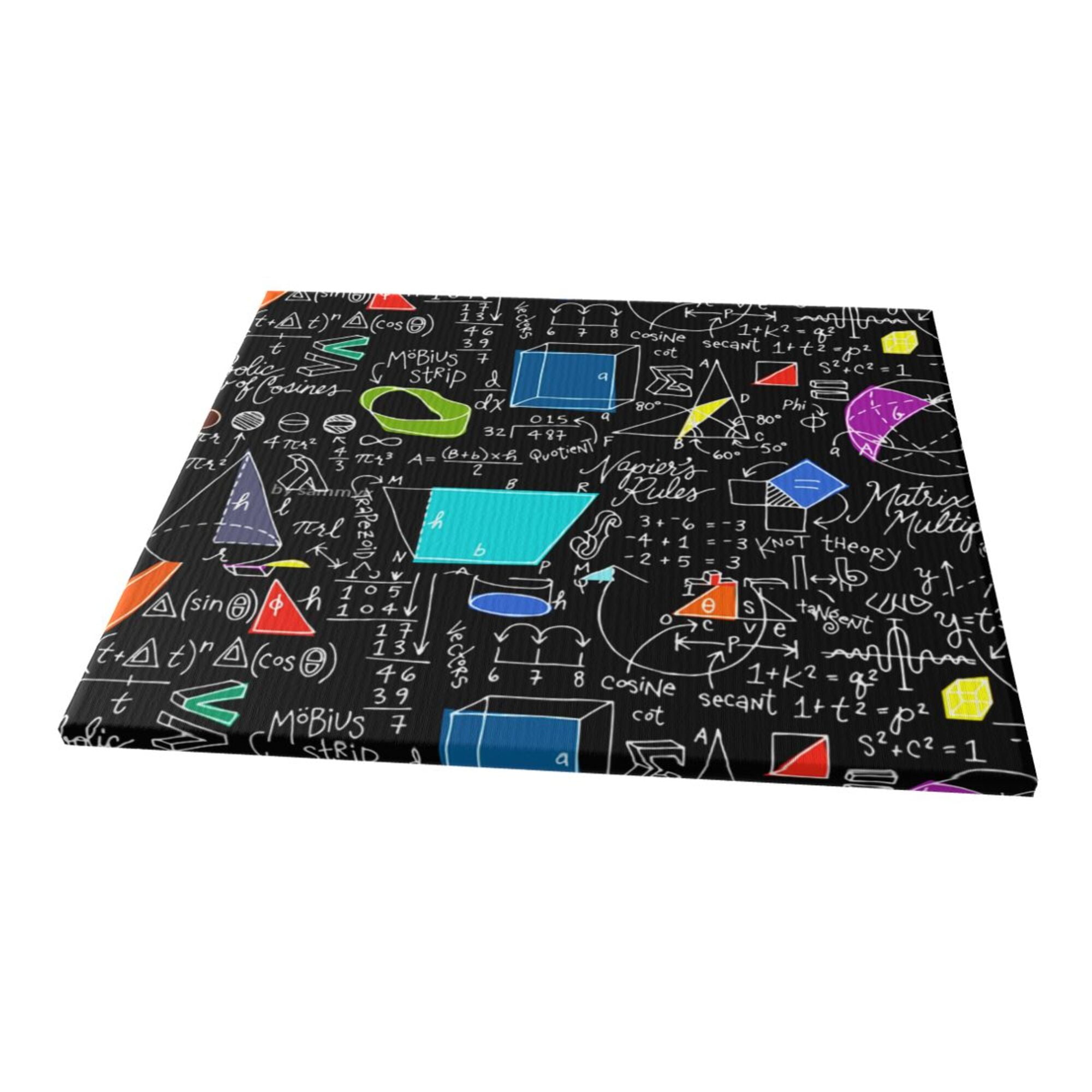 Decor Math Count On It Wall Decor Bathroom Canvas Painting Modern ...