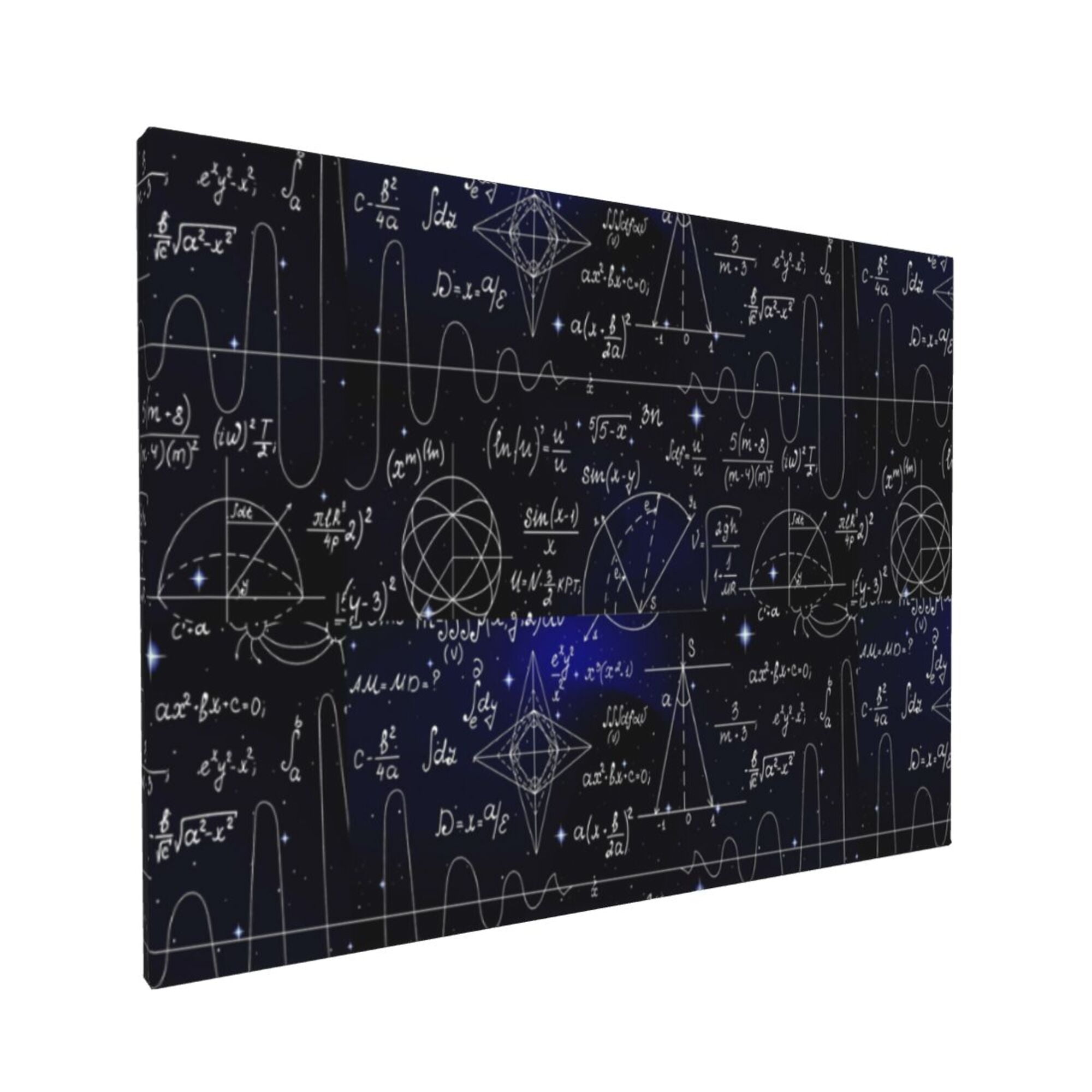 Decor Mathematical Endless Formulas Physics Science Wall Decor Bathroom ...