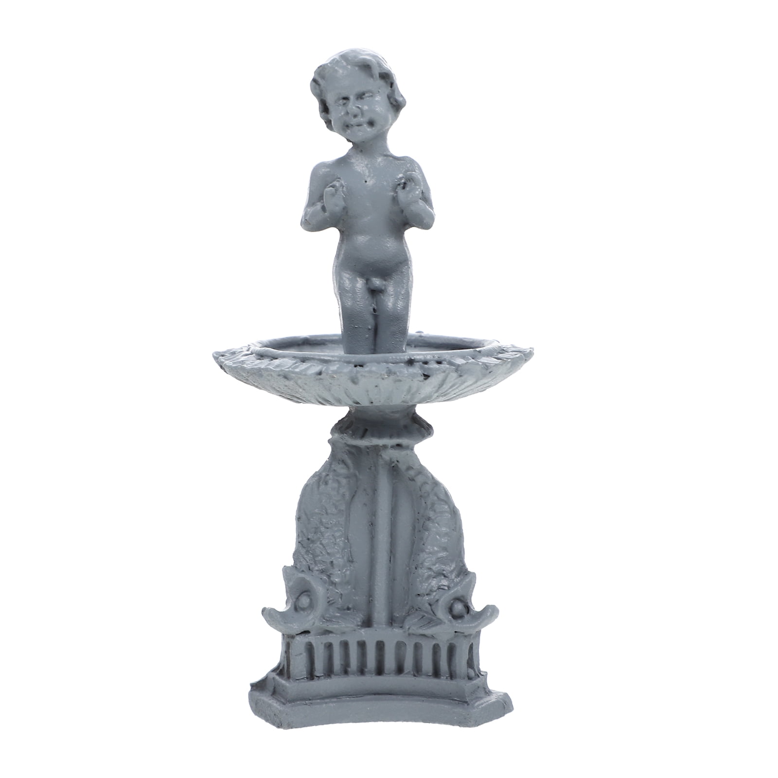 Decor Mini House Supply Adorable Courtyard Decor Decorative Mini ...