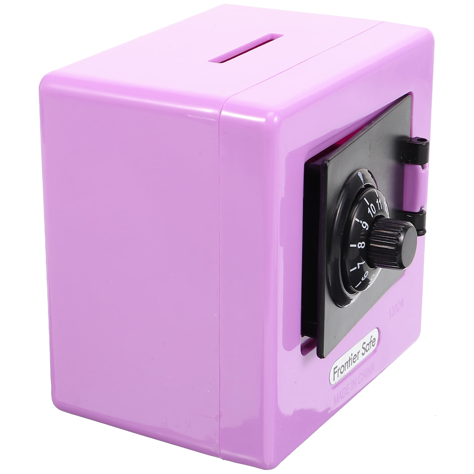 Purple Piggy Bank for Kids to Save Coins and Bills Helps Develop Saving ...