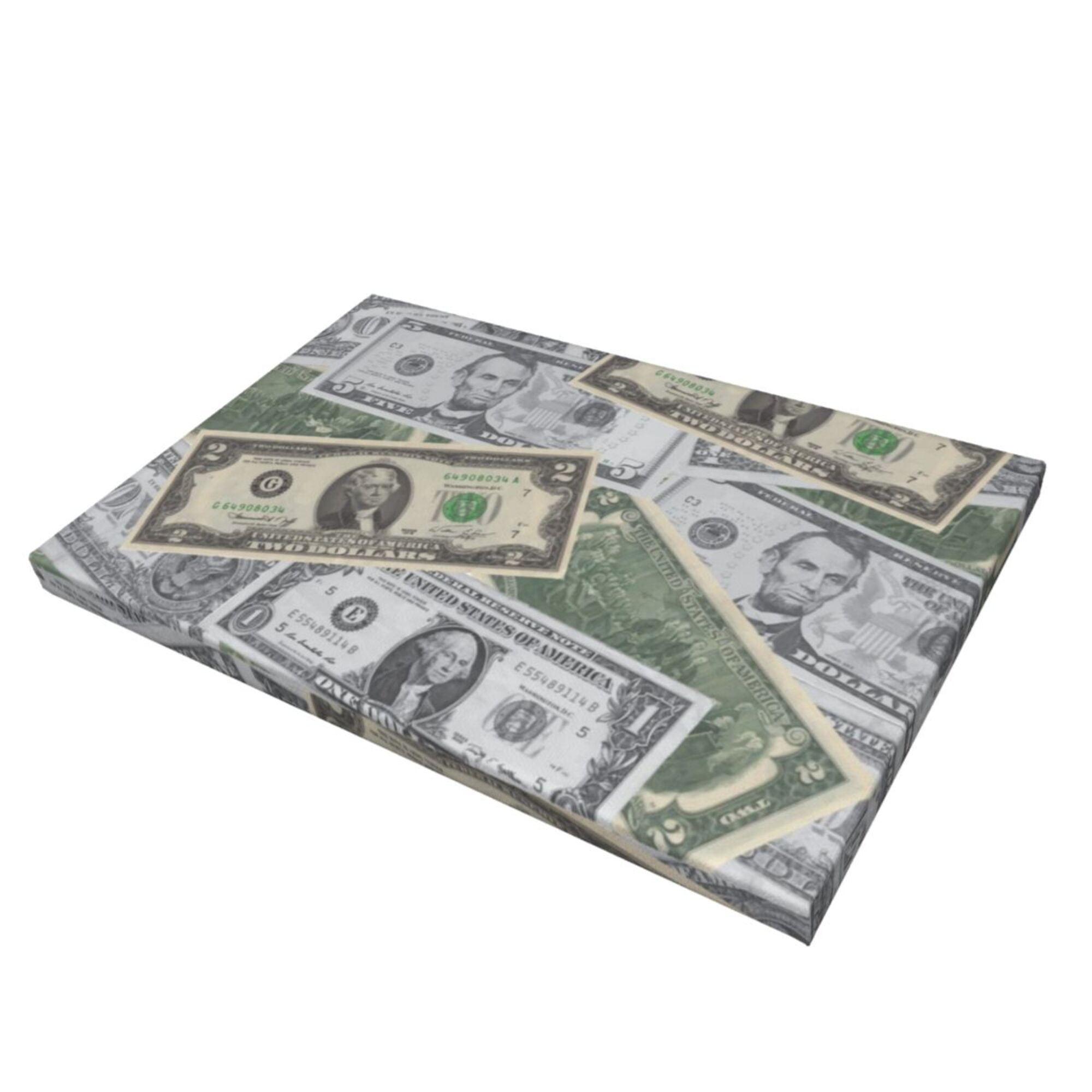 Decor Money-Dollar Wall Decor Bathroom Canvas Painting Modern ...