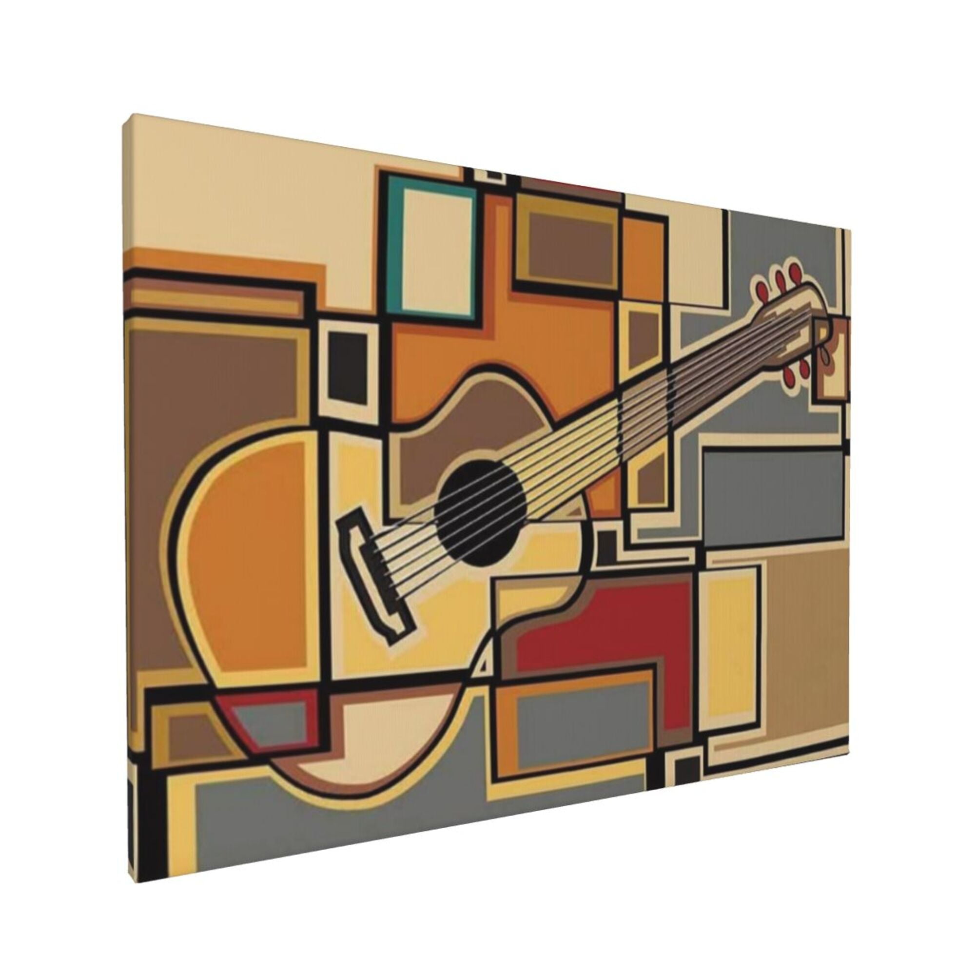 Decor Music, Funky Fractal Geometric Square Shaped Background Light ...