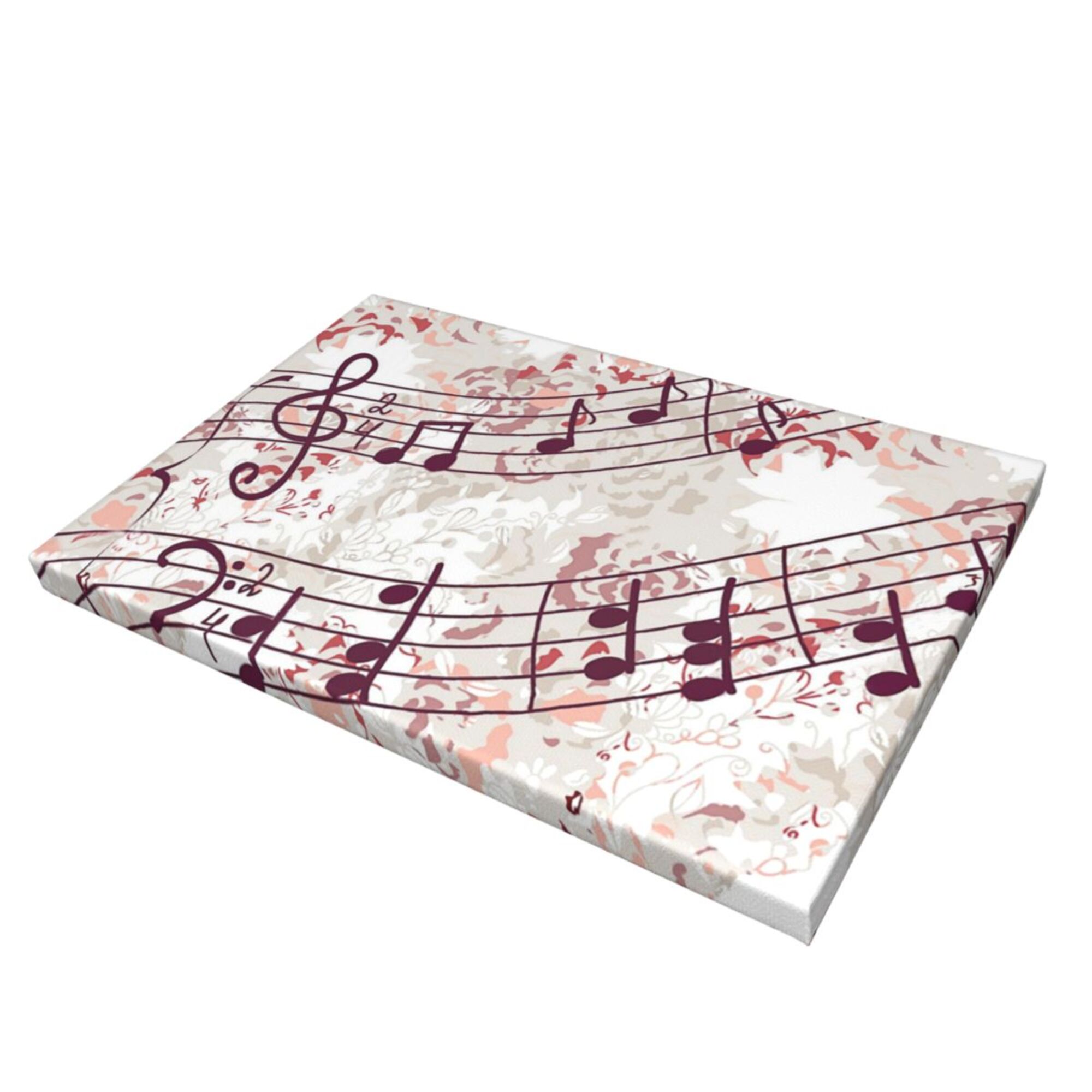 Decor Music Notes Wall Decor Bathroom Canvas Painting Modern ...