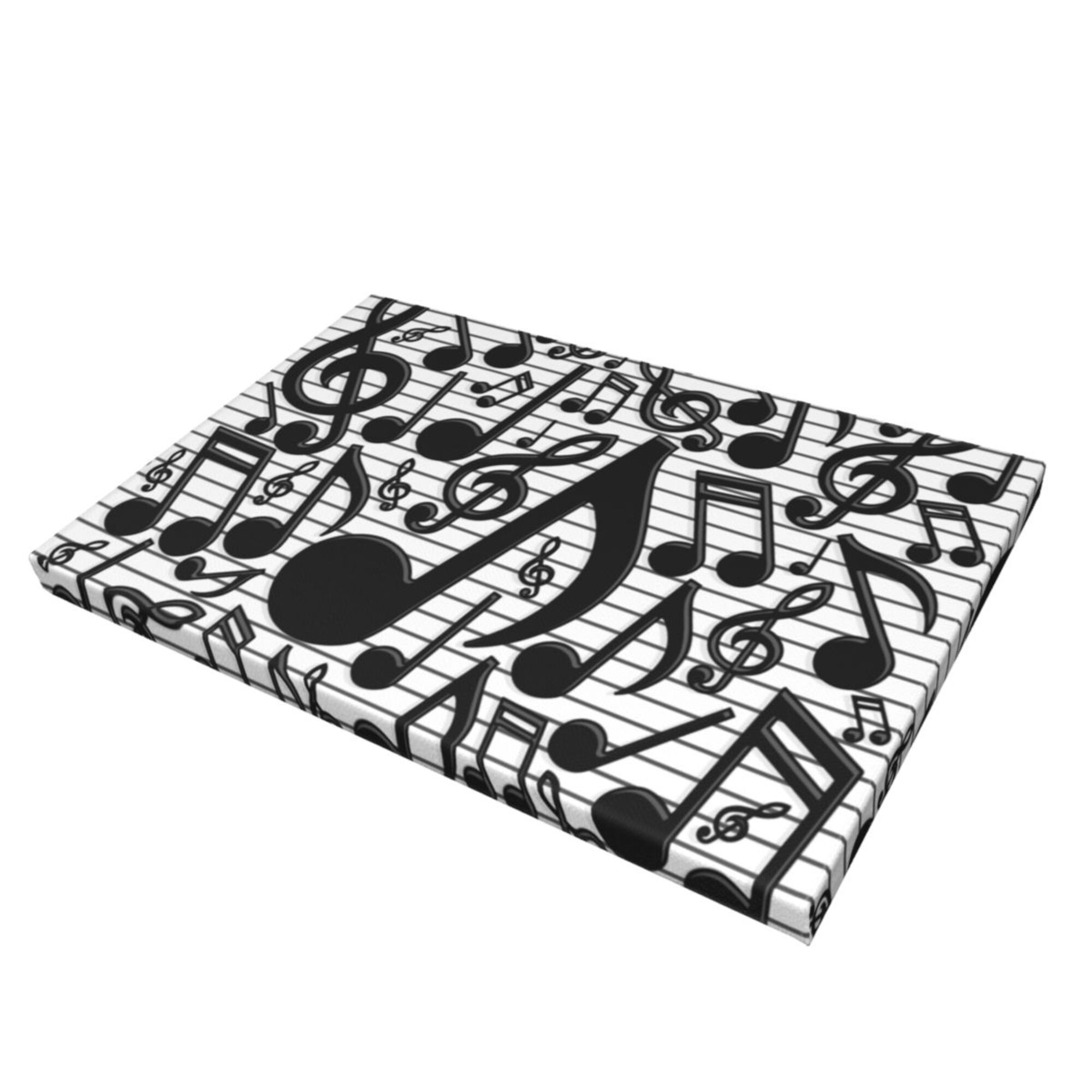 Decor Musical Notes Wall Decor Bathroom Canvas Painting Modern ...