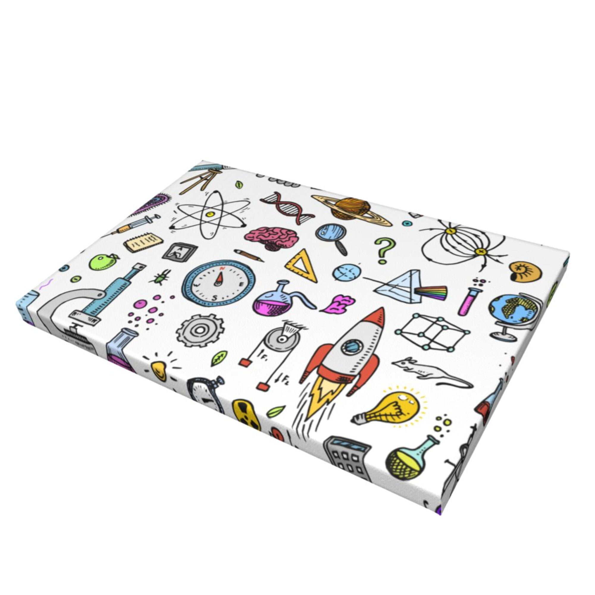 Decor Physics And Mathematics Chemistry And Biology Wall Decor Bathroom ...