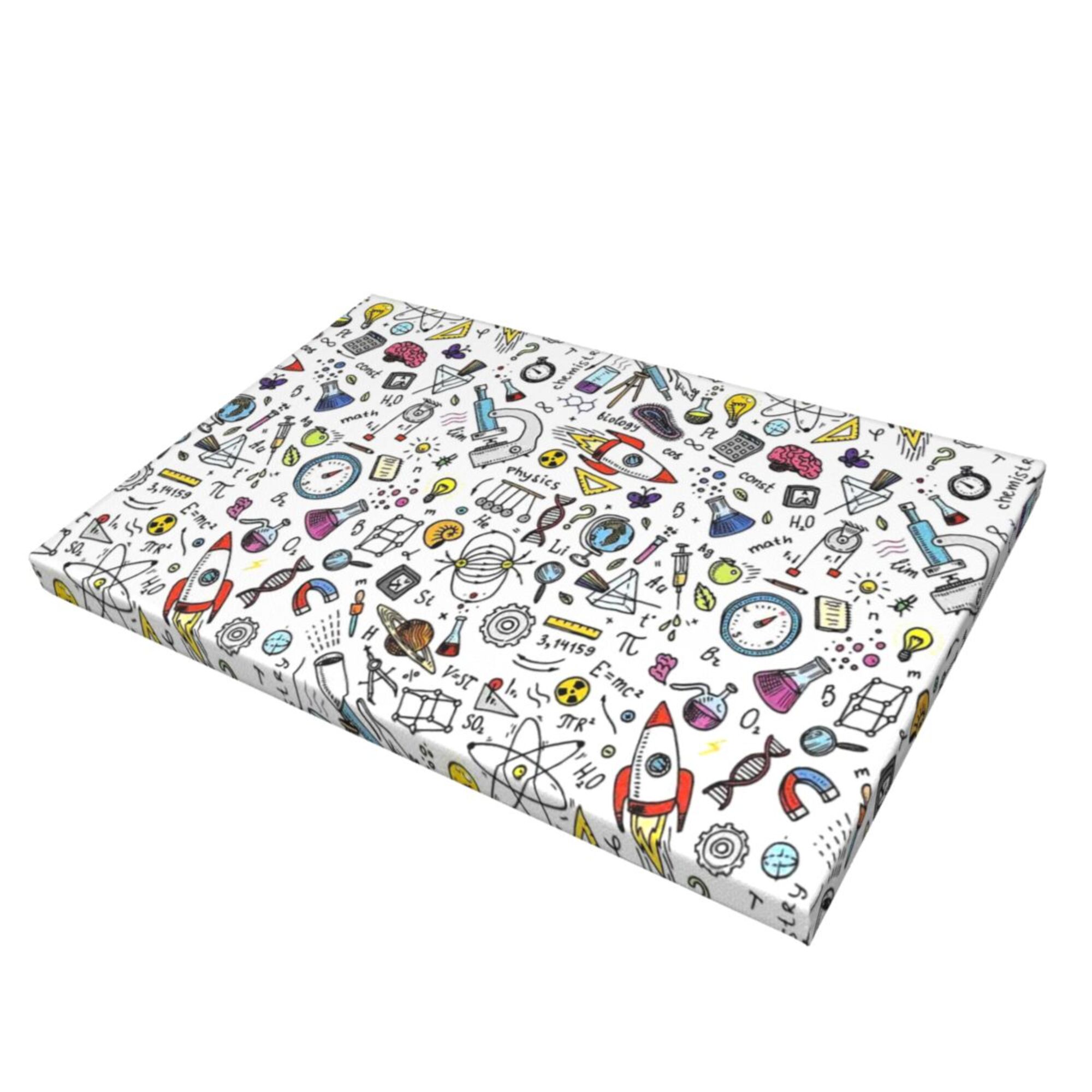 Decor Physics Mathematics Wall Decor Bathroom Canvas Painting Modern ...