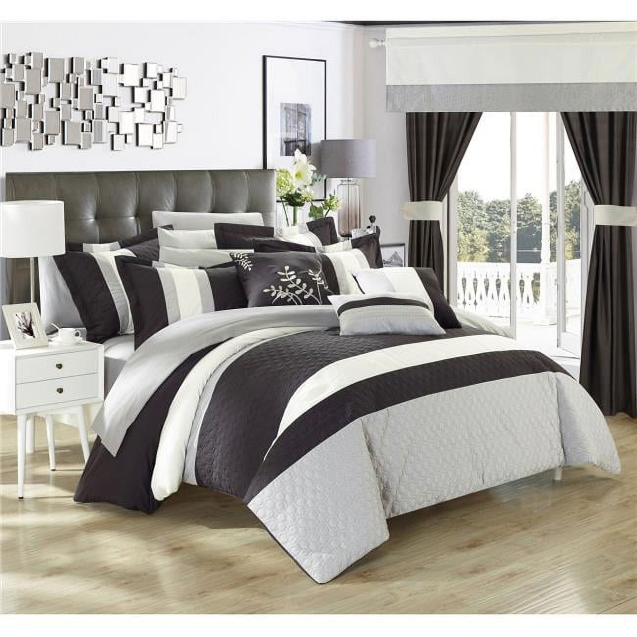 Decor Pillows, Window Treatments Bed in a Bag Comforter Set with Sheets ...