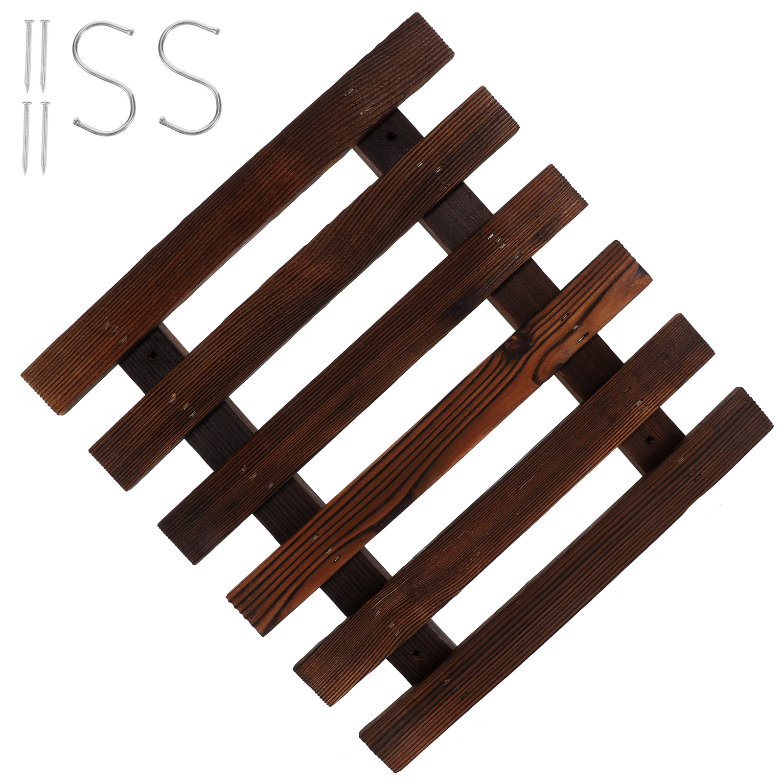 Decor Planter Hanging Rack Wall Mounted Plant Rack Wall Planter Rack ...