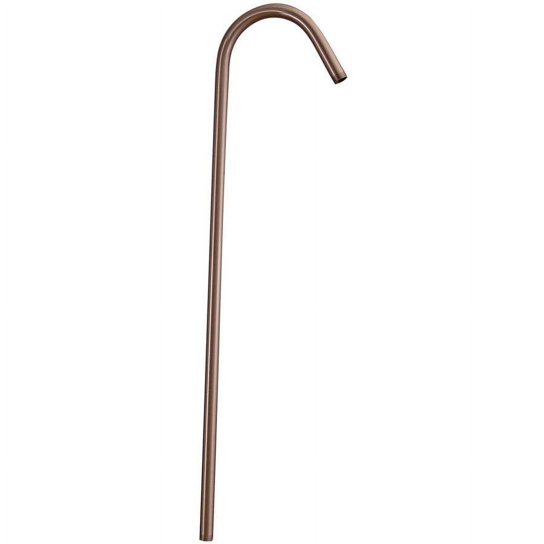 Decor Plumbing 62" Shower Riser Rod, Brushed Nickel - Walmart.com
