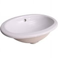 Decor Plumbing Etta 18" Undercounter Lavatory Basin, White - Walmart.com