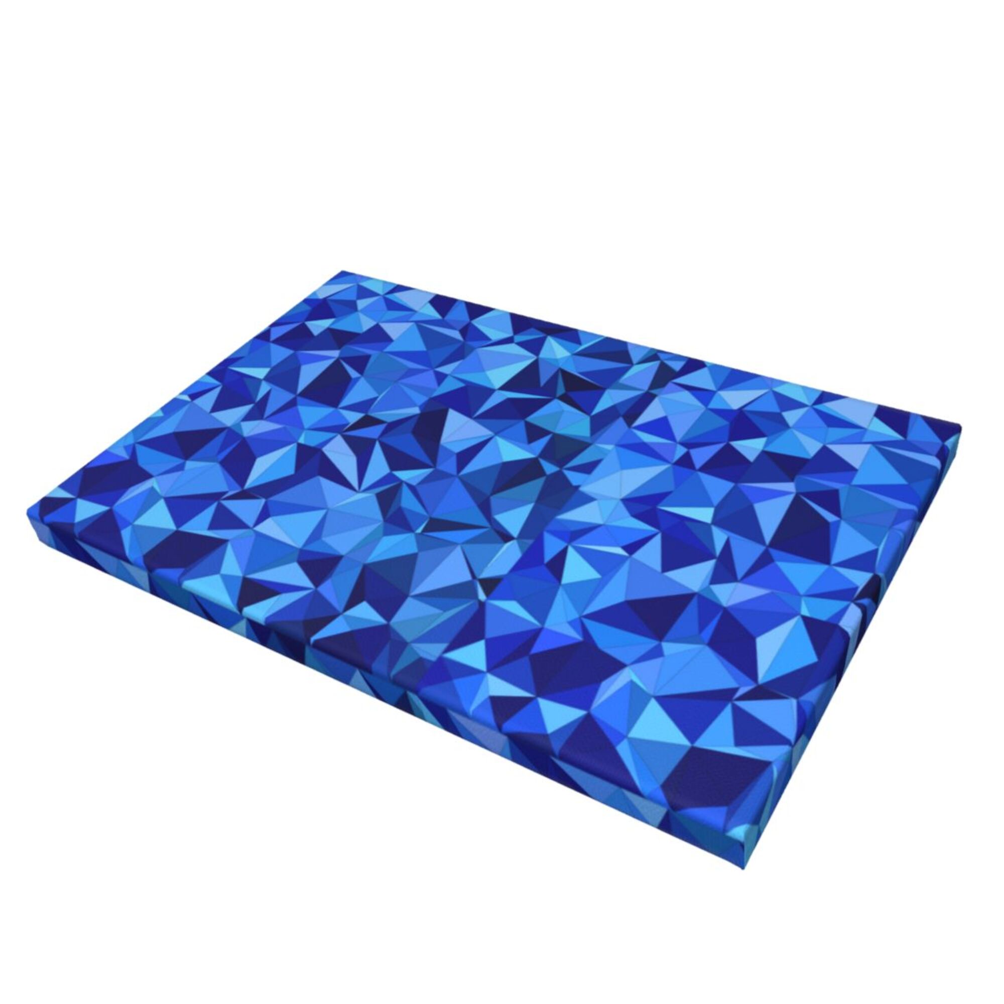 Decor Polygon Background Wall Decor Bathroom Canvas Painting Modern ...