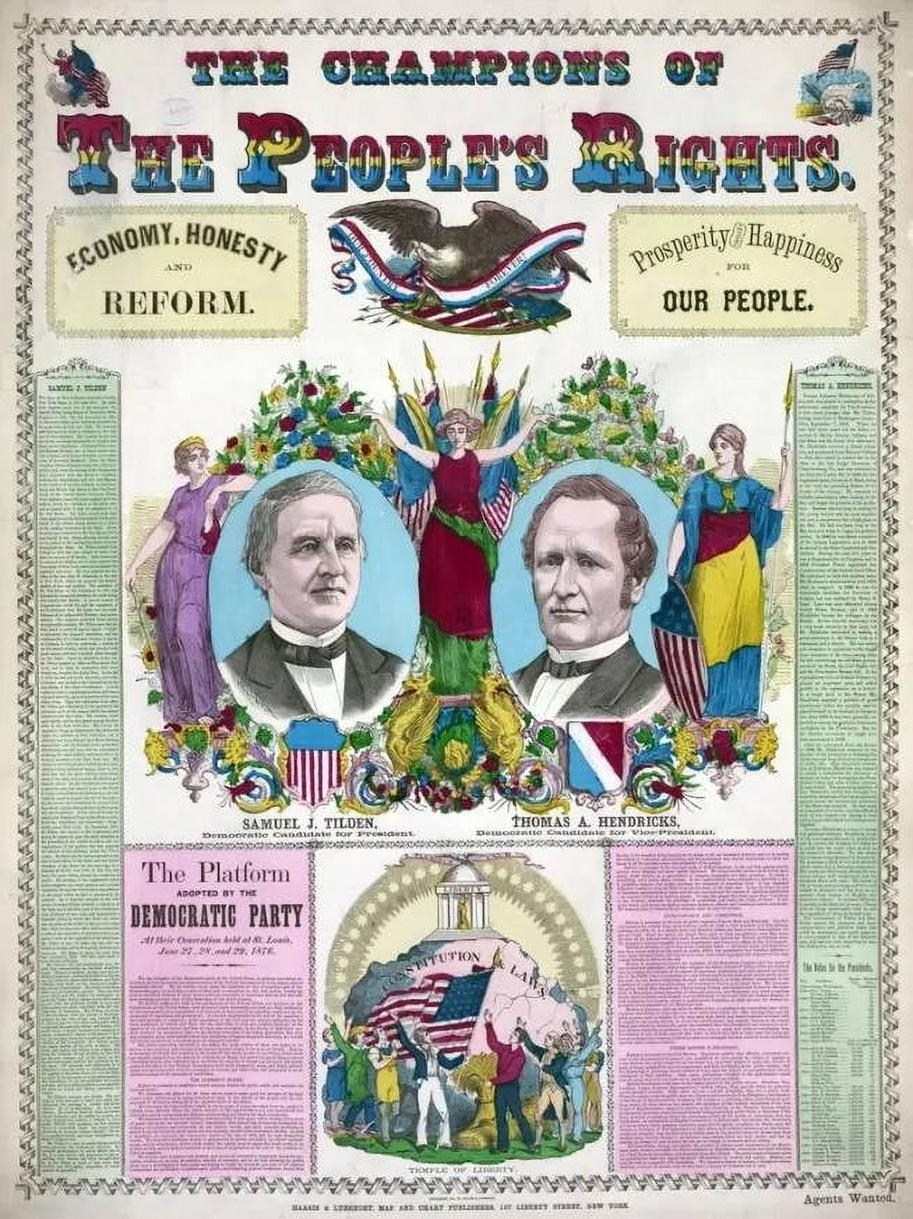 Decor Poster. Fine Graphic Home Art Design. Champions of the Peoples ...