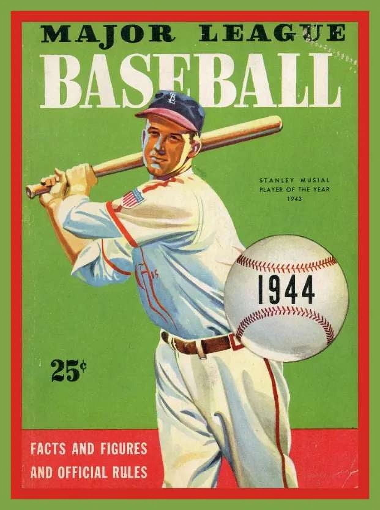 .Decor Poster.Room wall.Vintage home design.Stanley Musial baseball ...