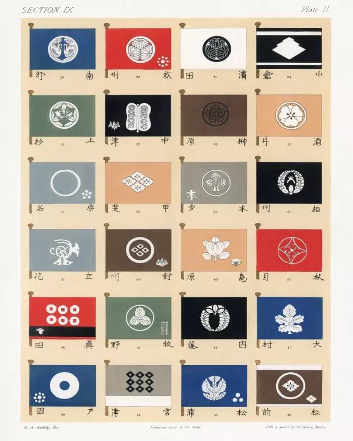 .Decor Poster.Room wall art.Home interior design.Japanese heraldic ...