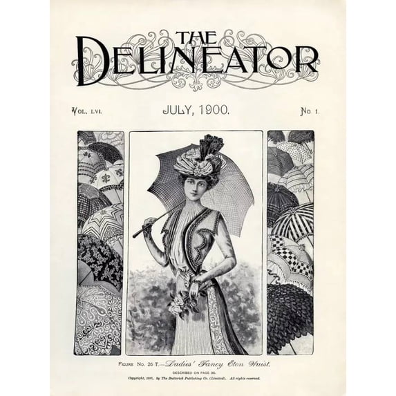 .Decor Poster..Vintage Interior wall art design.Victorian fashion model ...