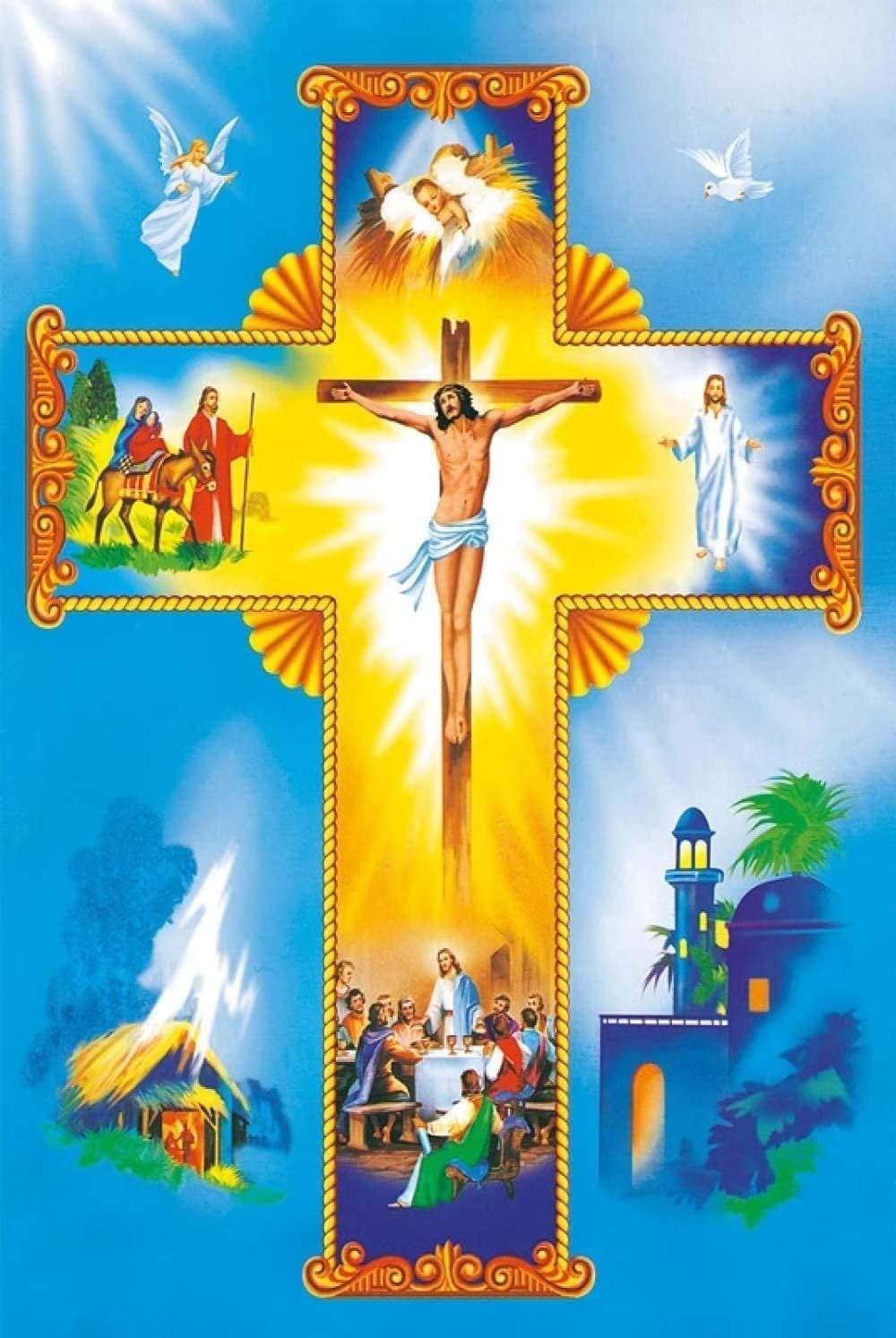 Decor Puzzles Cross Wooden Jigsaw Puzzles for Adults Hd Quality Photo ...