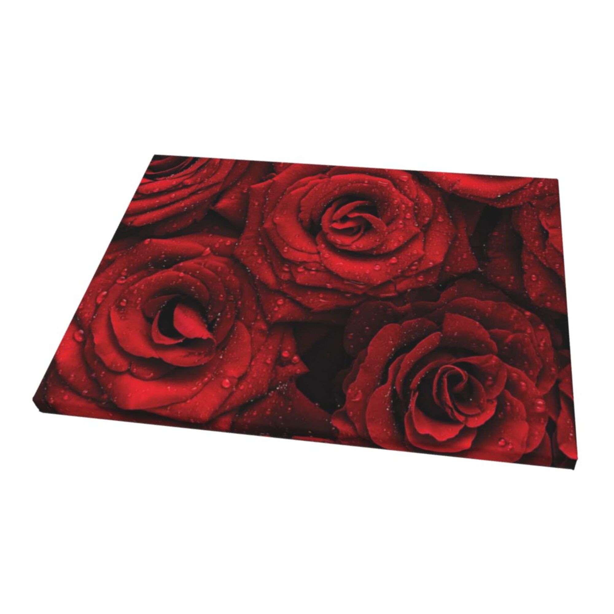 Decor Roses- Wall Decor Bathroom Canvas Painting Modern Decorations ...