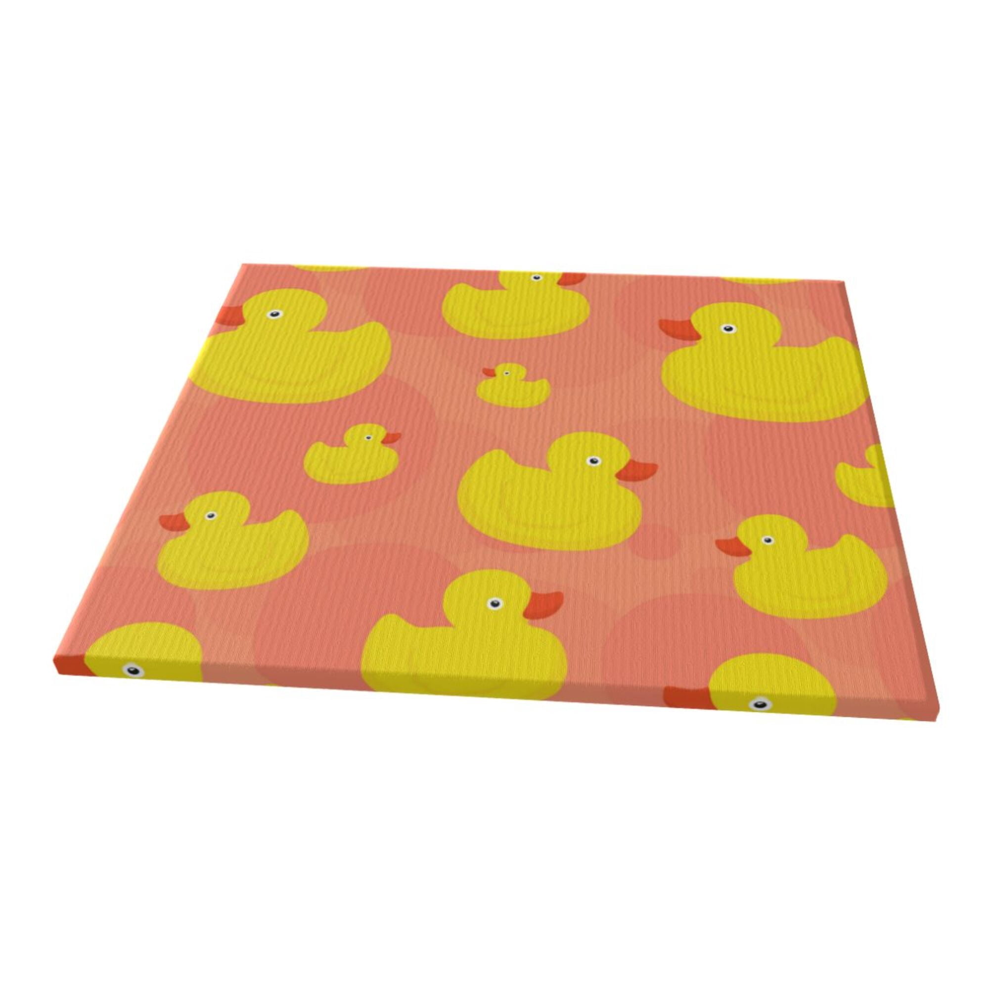 Decor Rubber Duck Wall Decor Bathroom Canvas Painting Modern ...