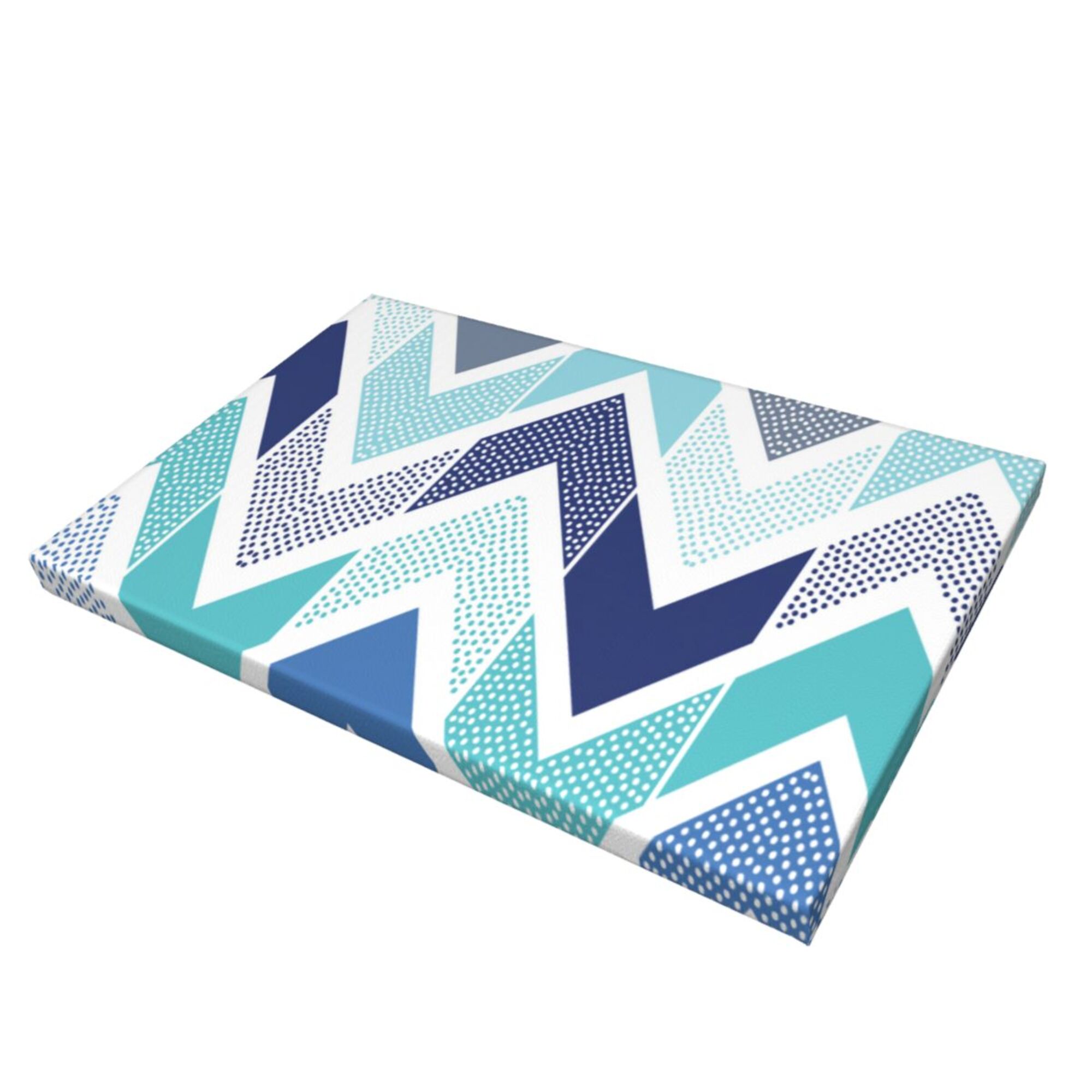 Decor Seamless Dots Geometric Cheevron Pattern Wall Decor Bathroom ...