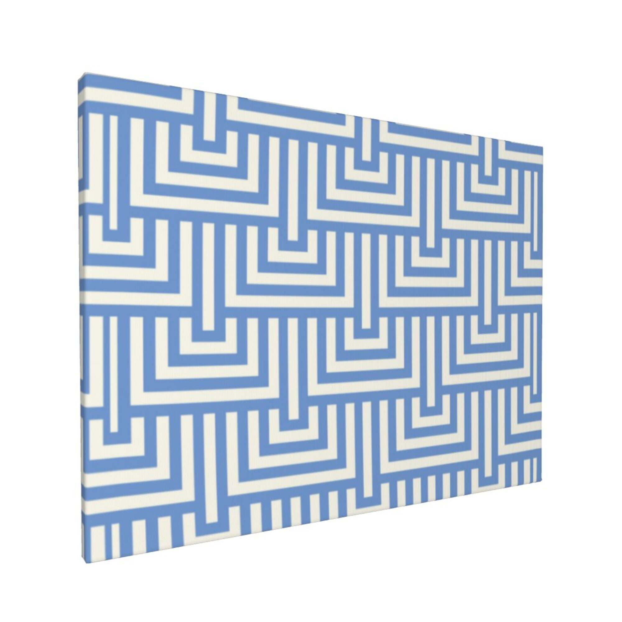 Decor Seamless Flower Pattern Wall Decor Bathroom Canvas Painting ...