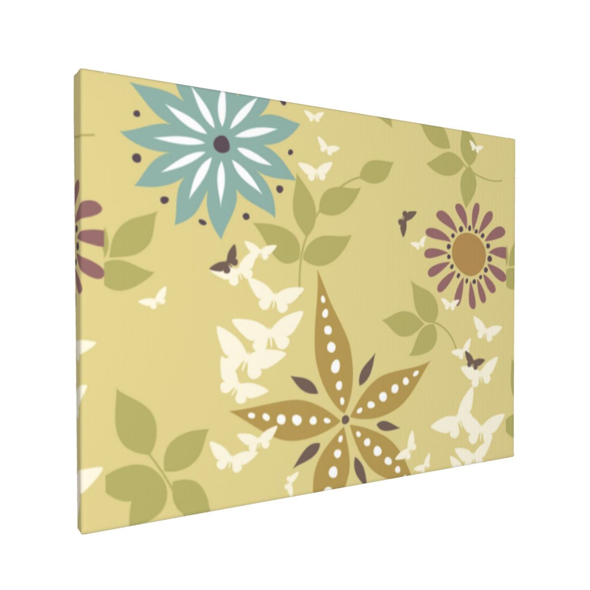 Decor Seamless Pattern Wall Decor Bathroom Canvas Painting Modern ...