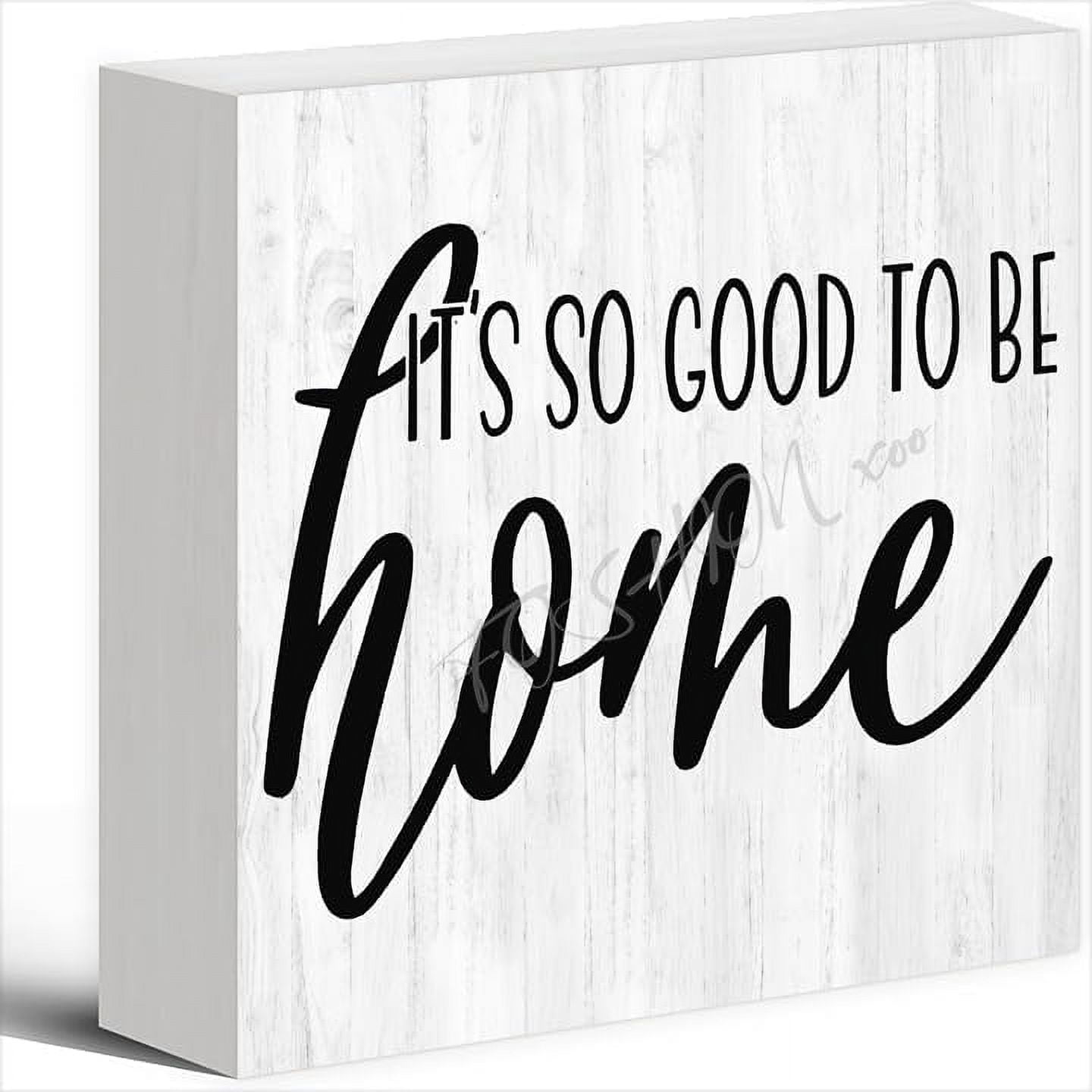 Decor Sign It'S Five O'Clock Somewhere Sign Wood Box Sign Rustic Wooden ...