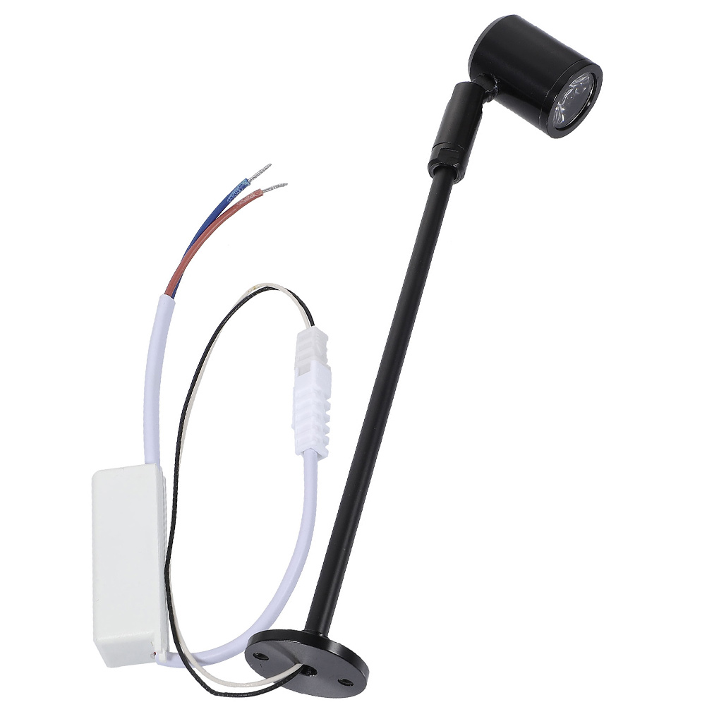 Decor Small Spotlight LED Showcase Jewelry Counter Pole Mini Cabinet ...