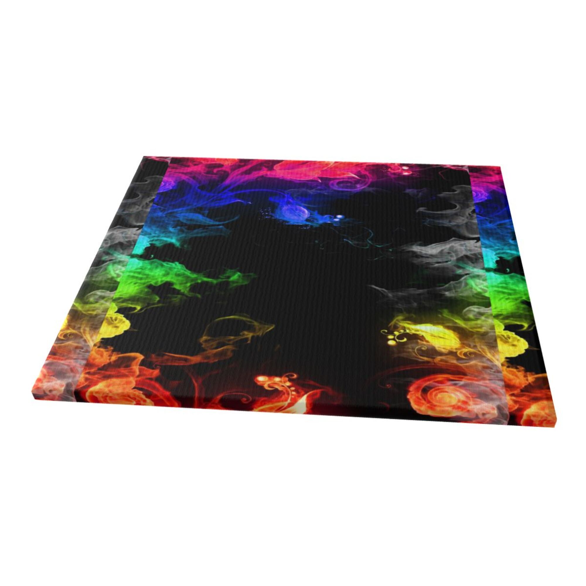 Decor Smoke Wall Decor Bathroom Canvas Painting Modern Decorations ...